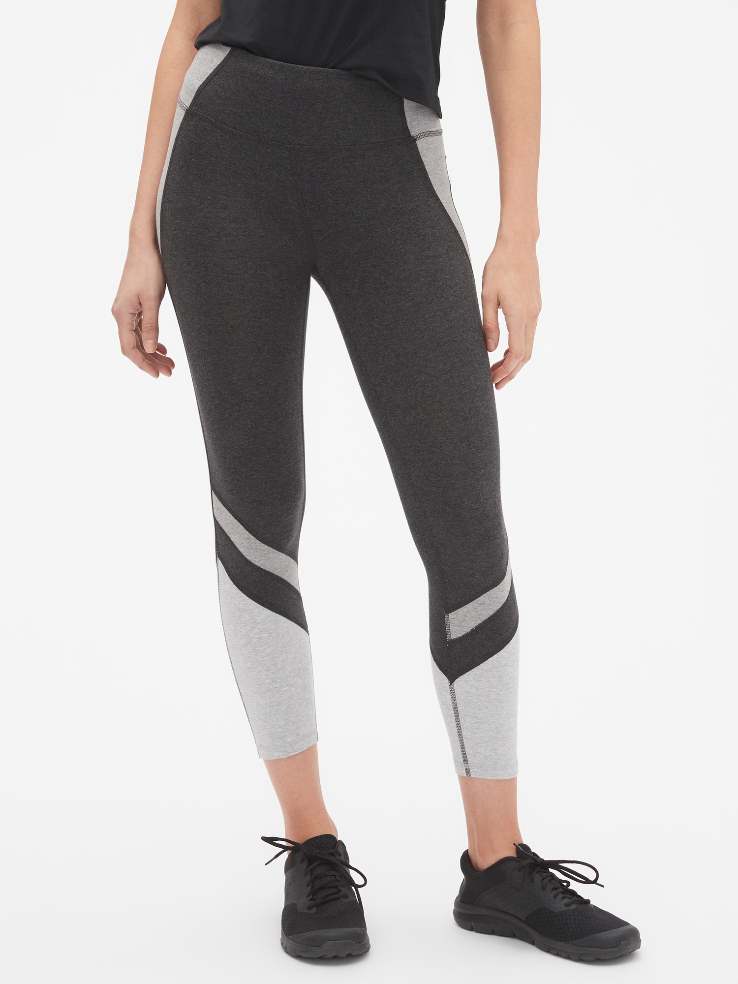 Colorblock Panel Leggings | Gap Factory