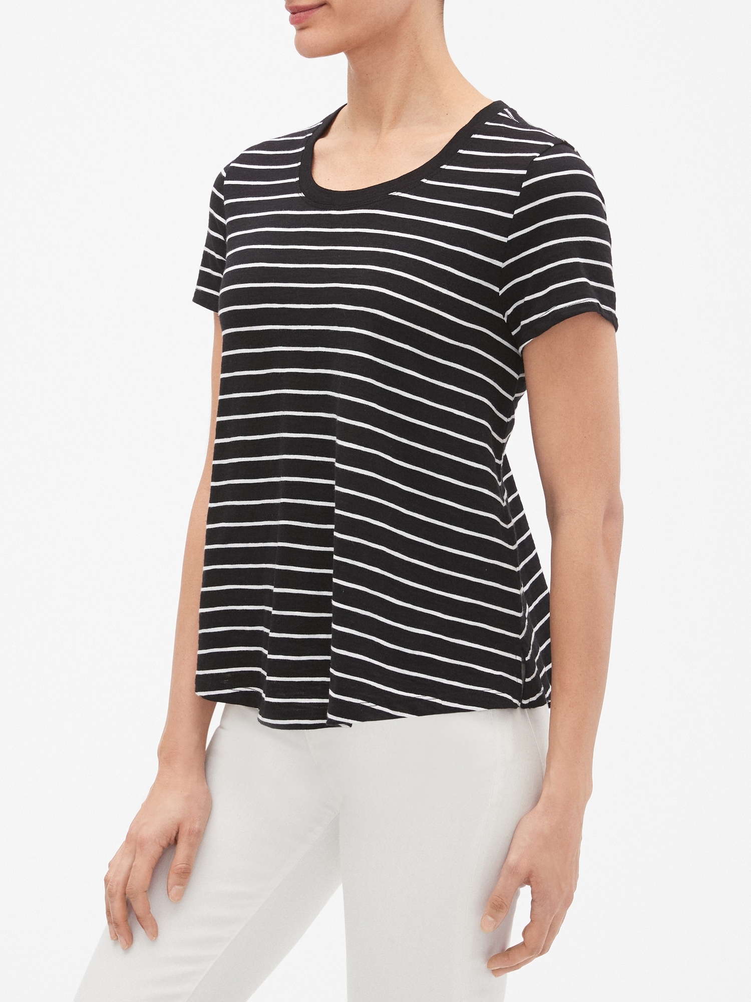 Easy Swing T-Shirt in Slub Jersey | Gap Factory