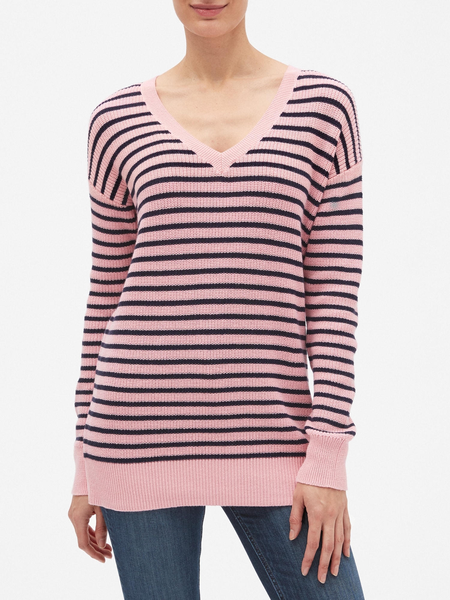 V-Neck Tunic Sweater | Gap Factory