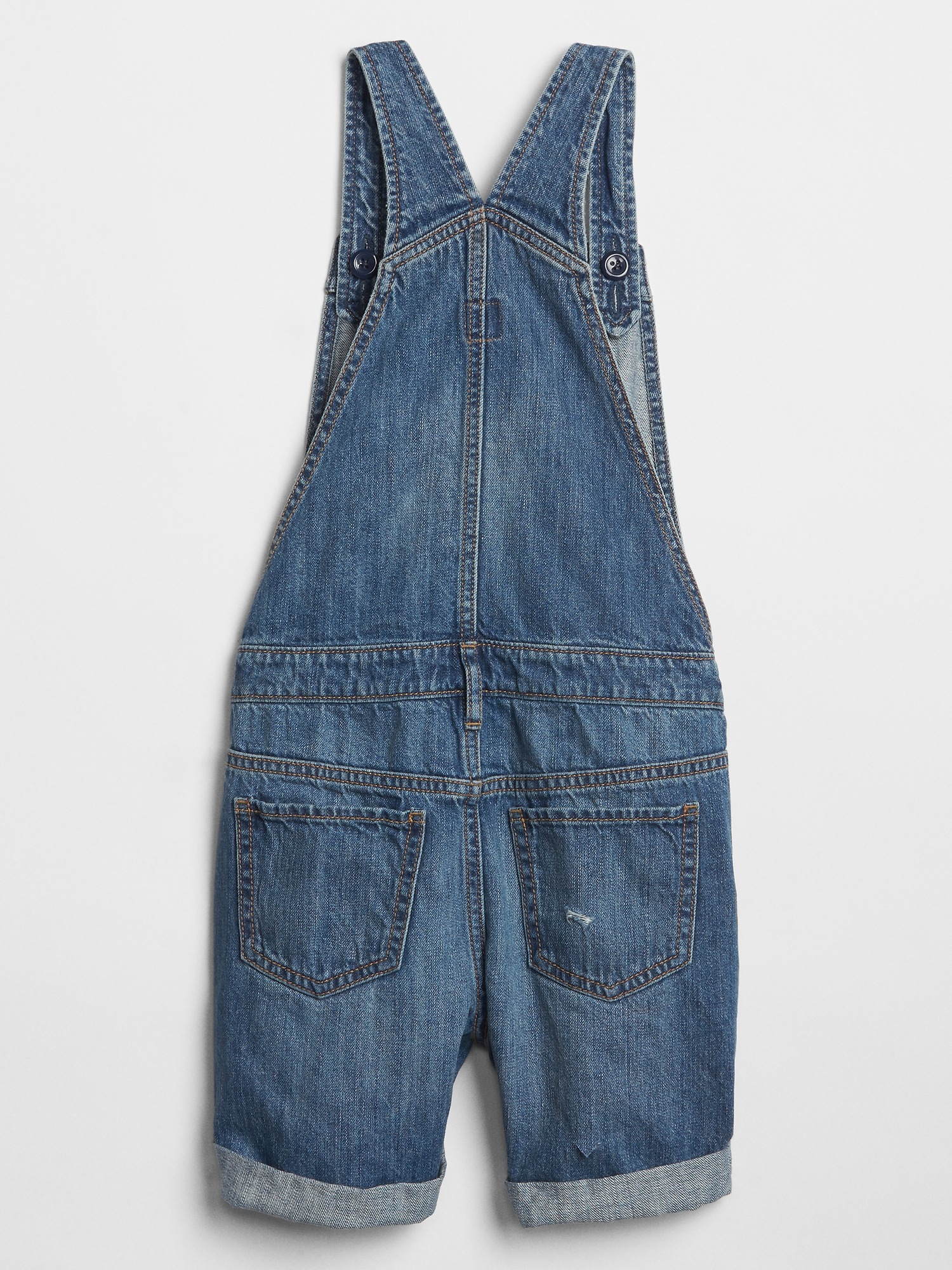 Kids Denim Shortalls | Gap Factory
