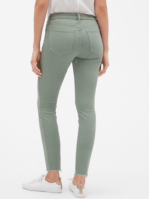 Mid Rise Colored Legging Skimmer Jeans | Gap Factory
