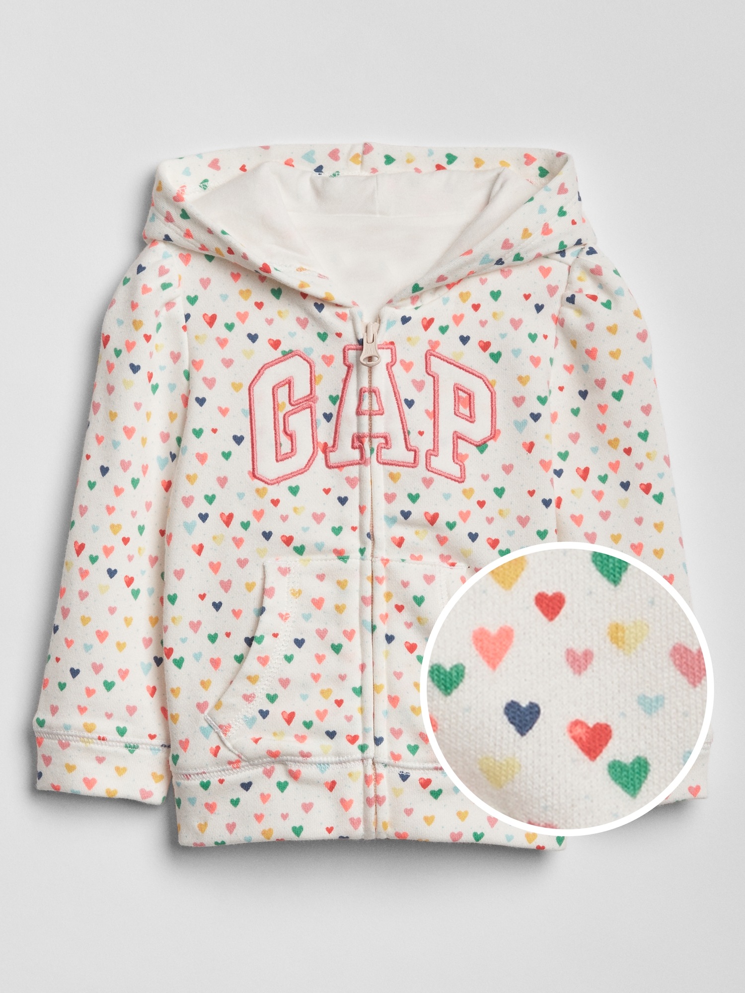 Baby Print Gap Logo Hoodie | Gap Factory