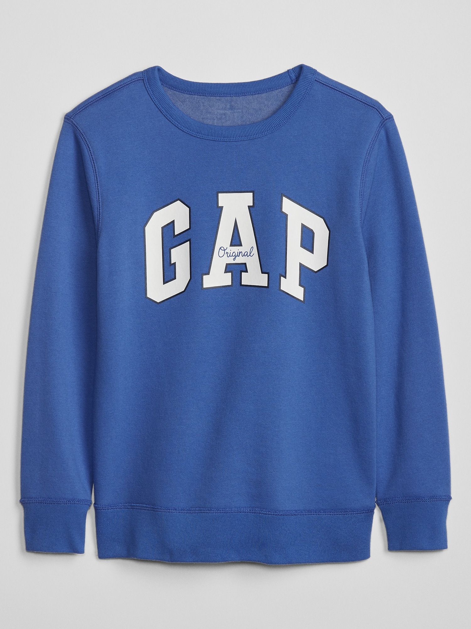 Kids Gap Logo Crewneck Pullover Sweatshirt | Gap Factory