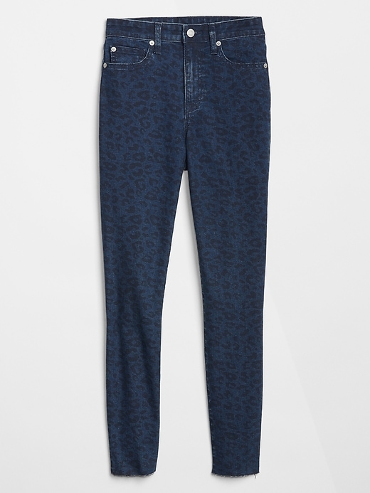 High Rise Print Legging Skimmer Jeans | Gap Factory