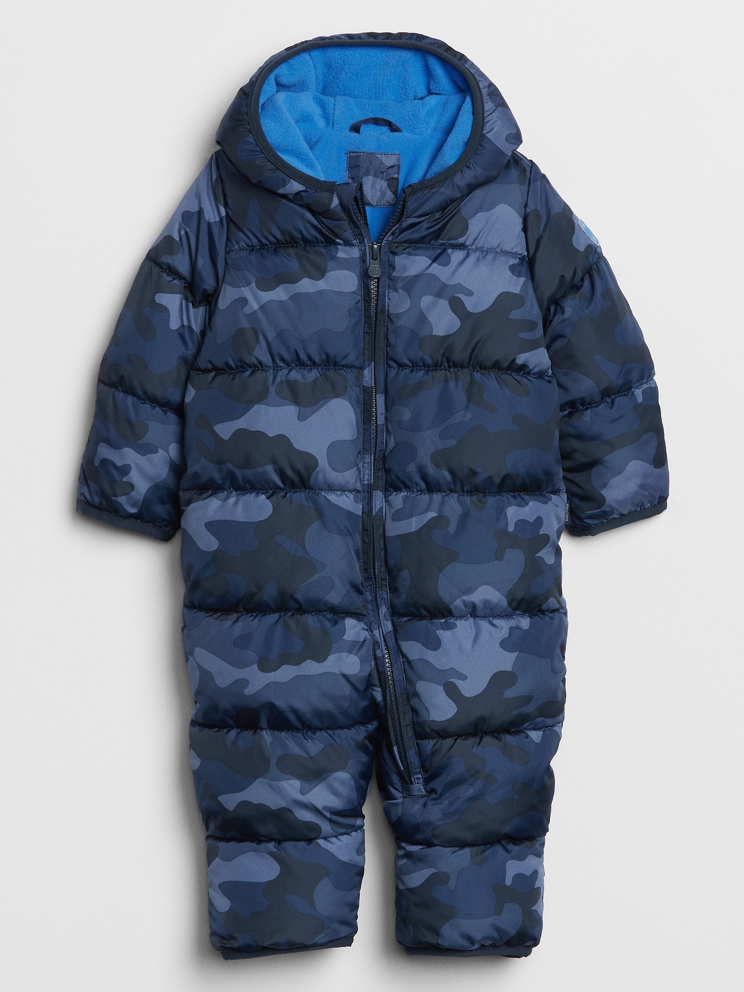 Baby Print Puffer One-Piece | Gap Factory
