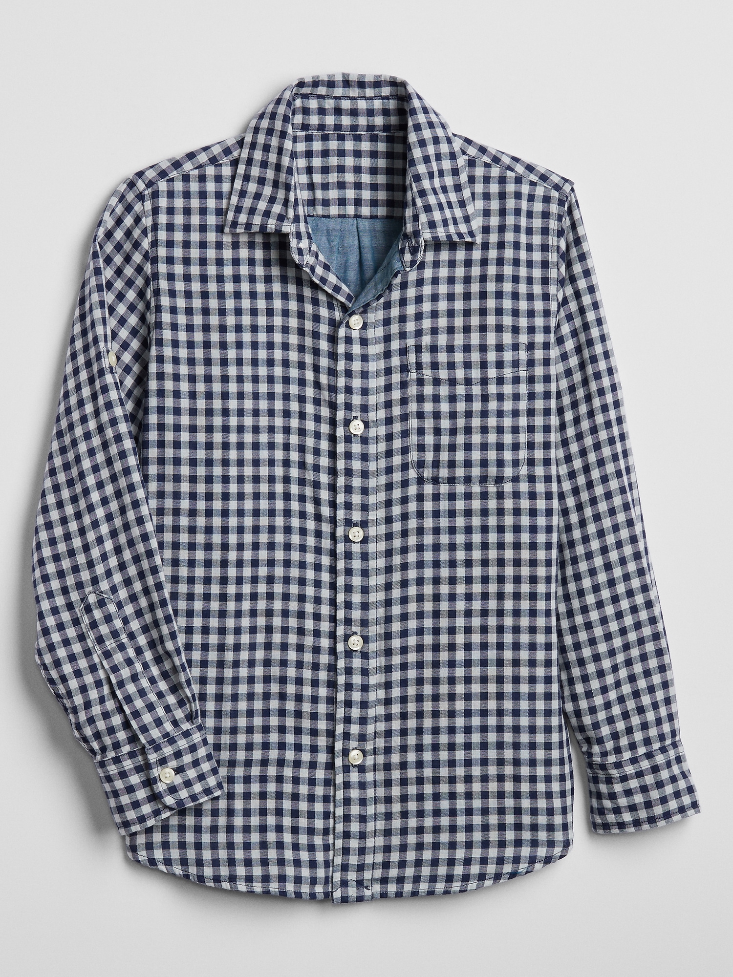 Kids Double-Weave Convertible Shirt | Gap Factory