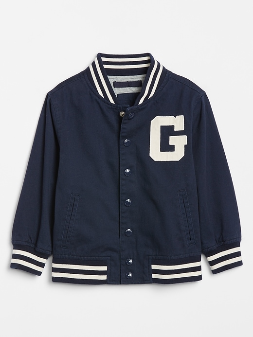 Gap baseball jacket store