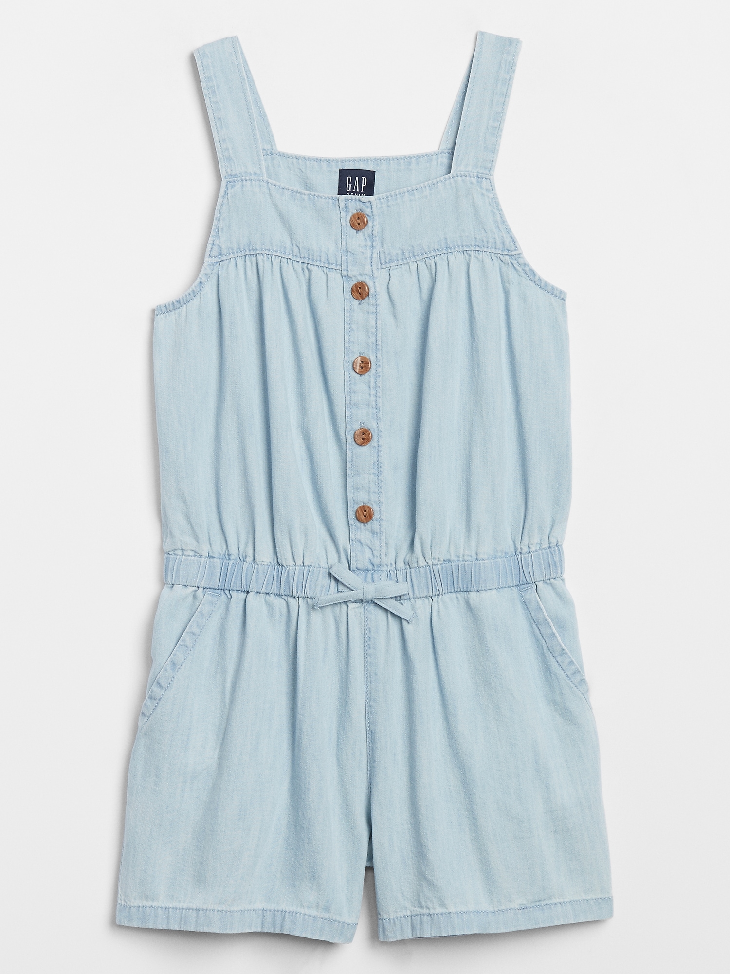 Kids Denim Romper | Gap Factory