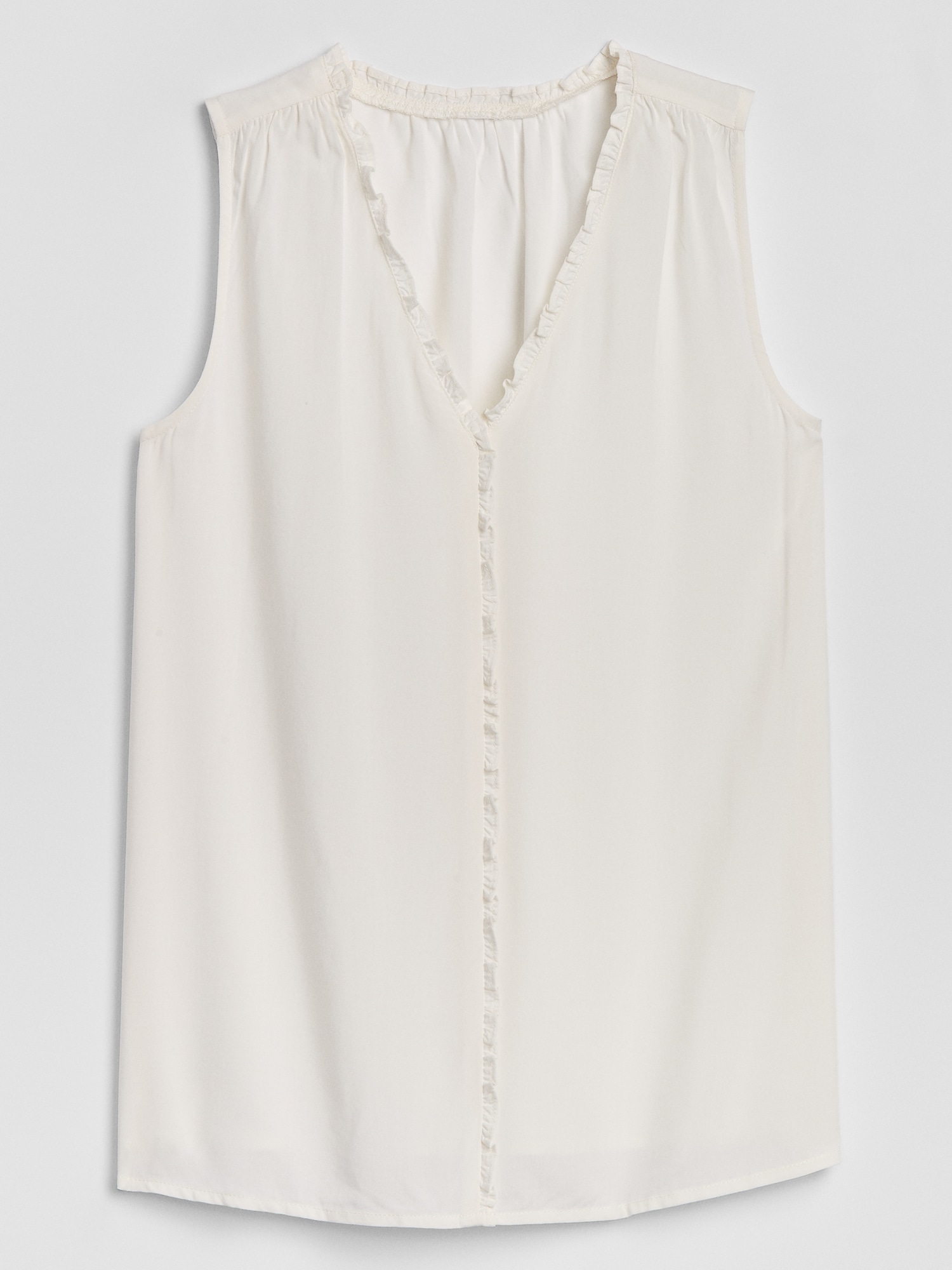 V-Neck Ruffle Top | Gap Factory