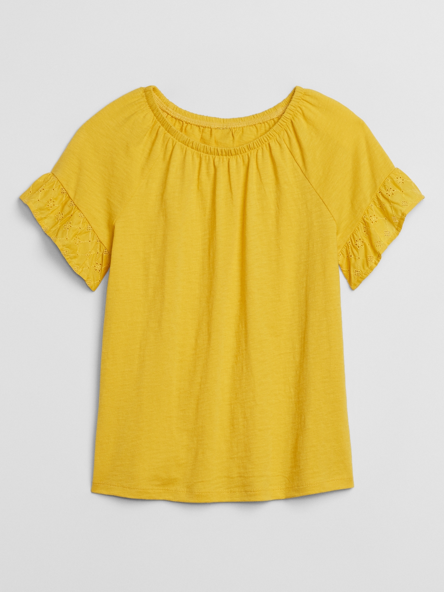 Kids Ruffle Sleeve Shirt | Gap Factory