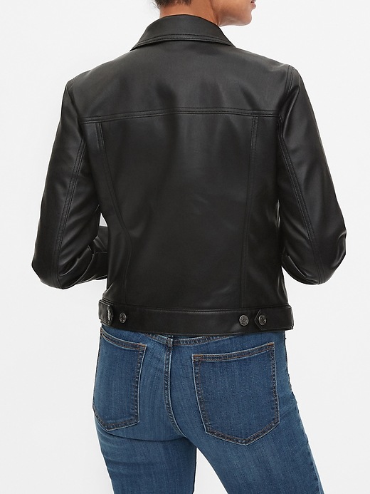Faux Icon Leather Jacket | Gap Factory