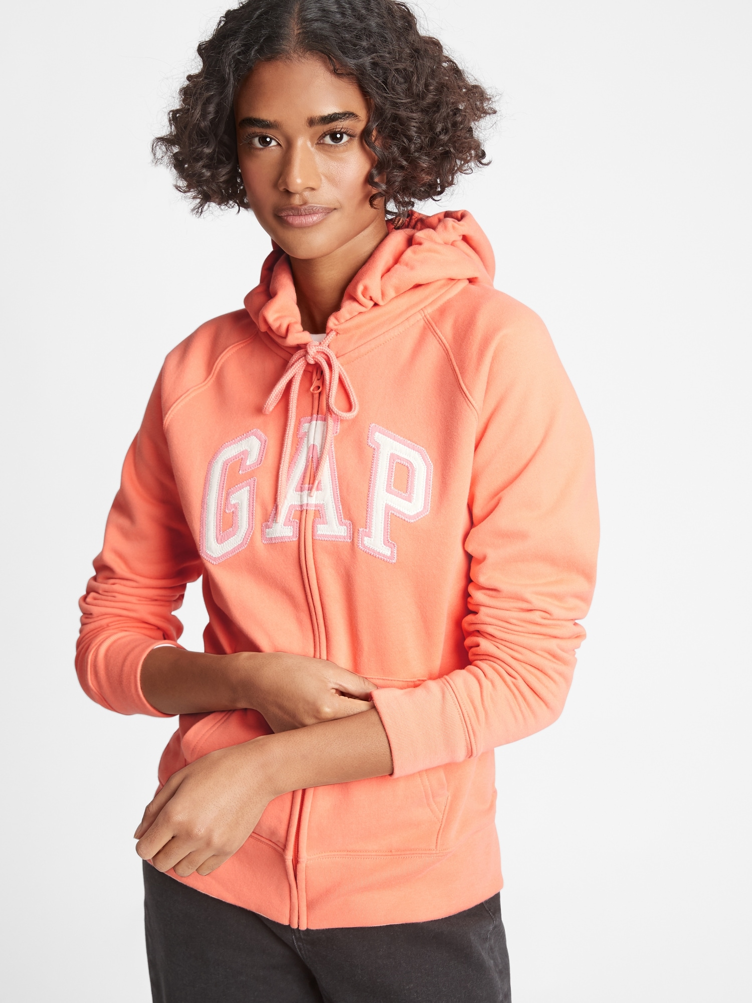 Gap Logo Zip Hoodie In Fleece | Gap Factory