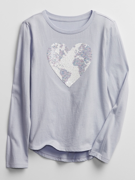 Kids Flippy Sequin Graphic T-Shirt | Gap Factory