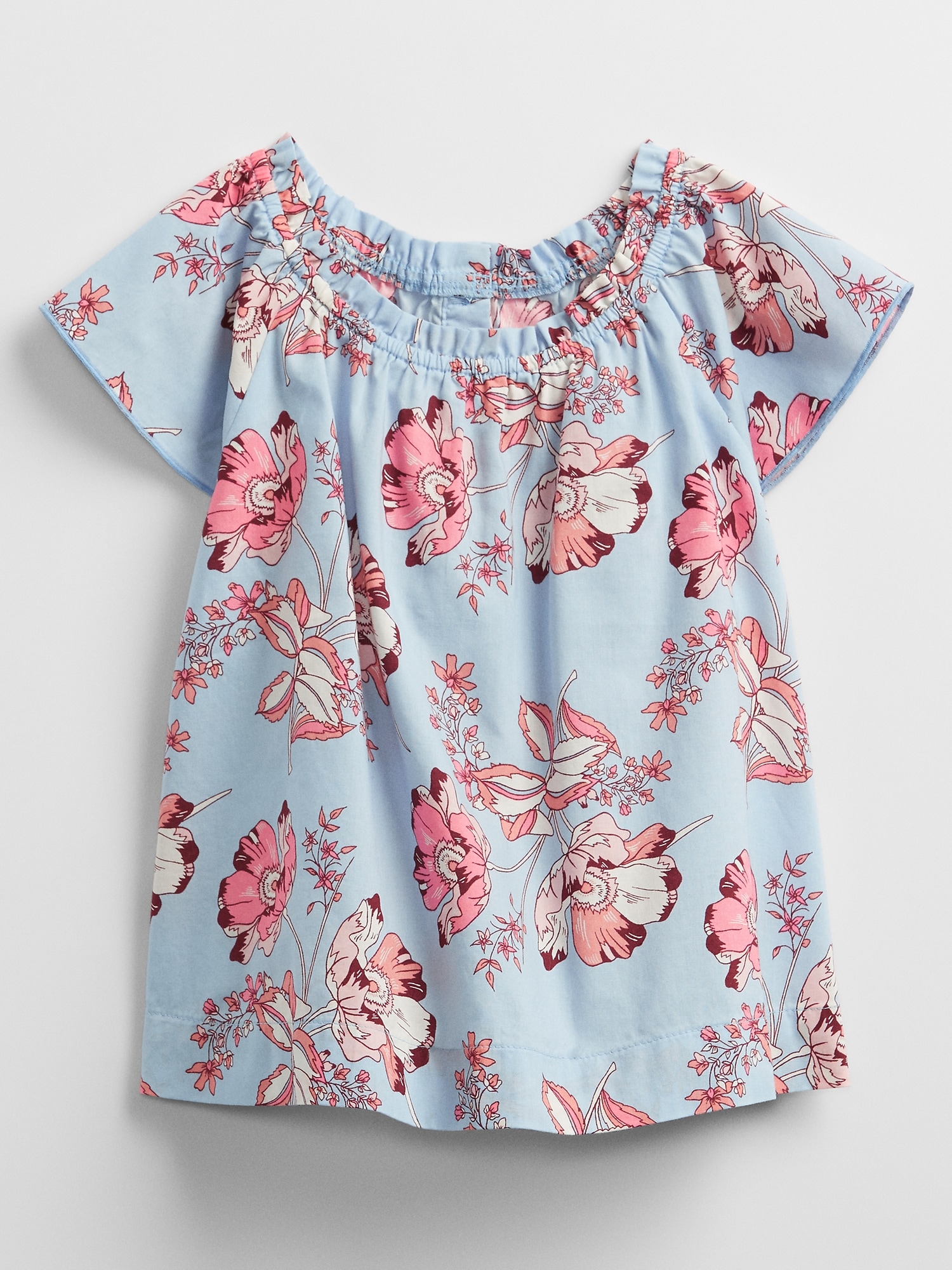 Toddler Ruffle Smocked Shirt | Gap Factory
