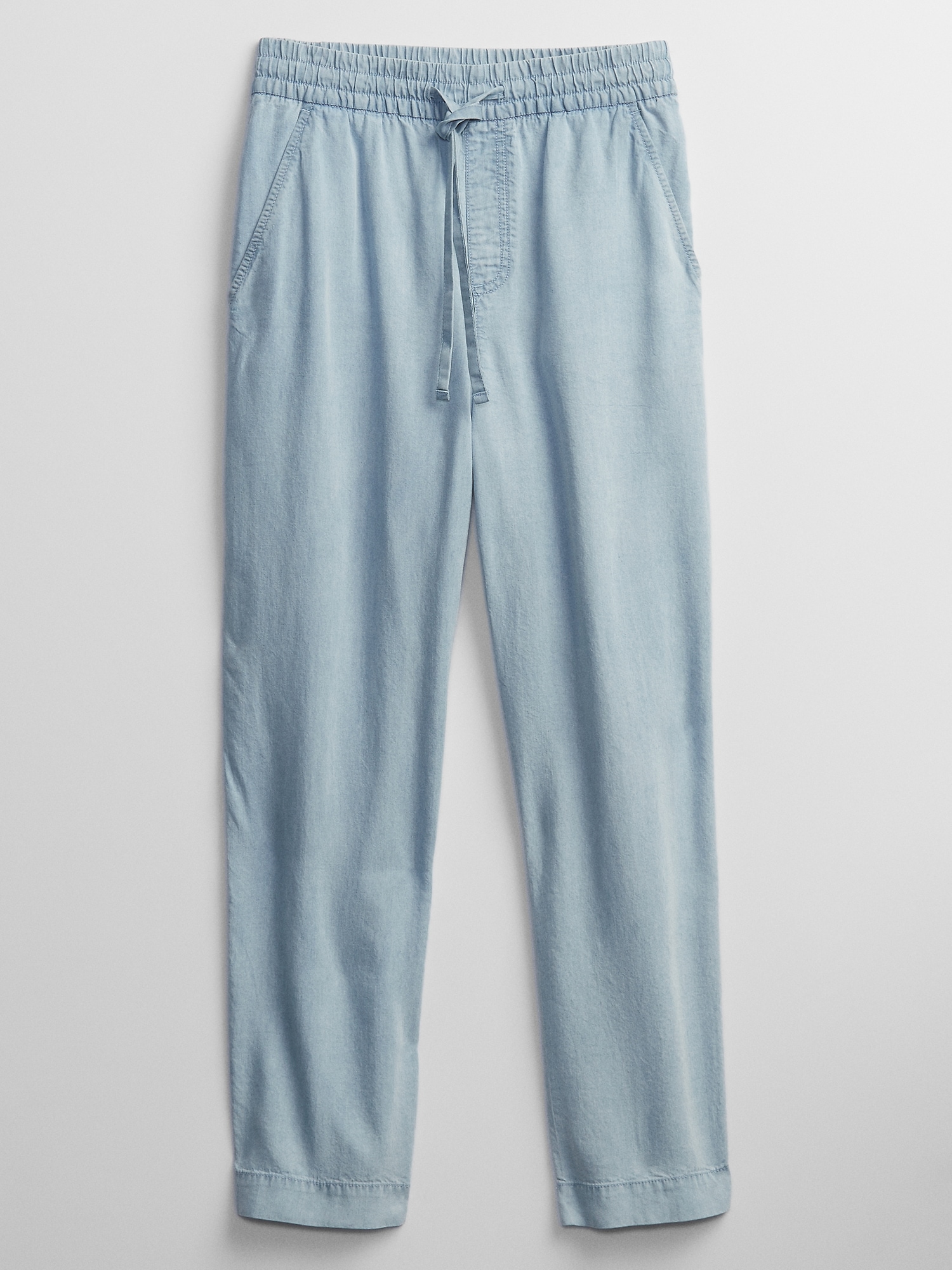 Easy Straight Pull-On Pants With Washwell™ | Gap Factory
