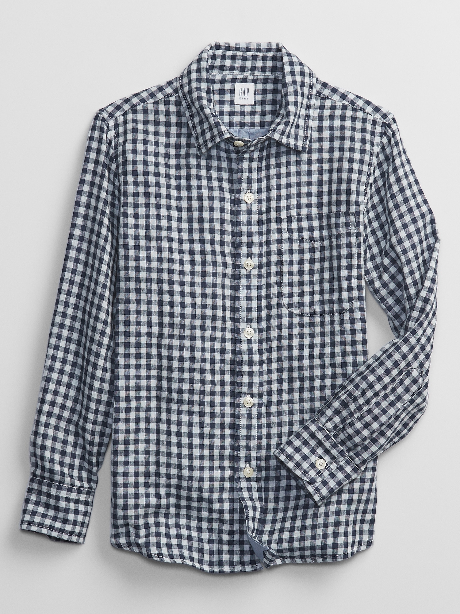 Gap gingham shirt store