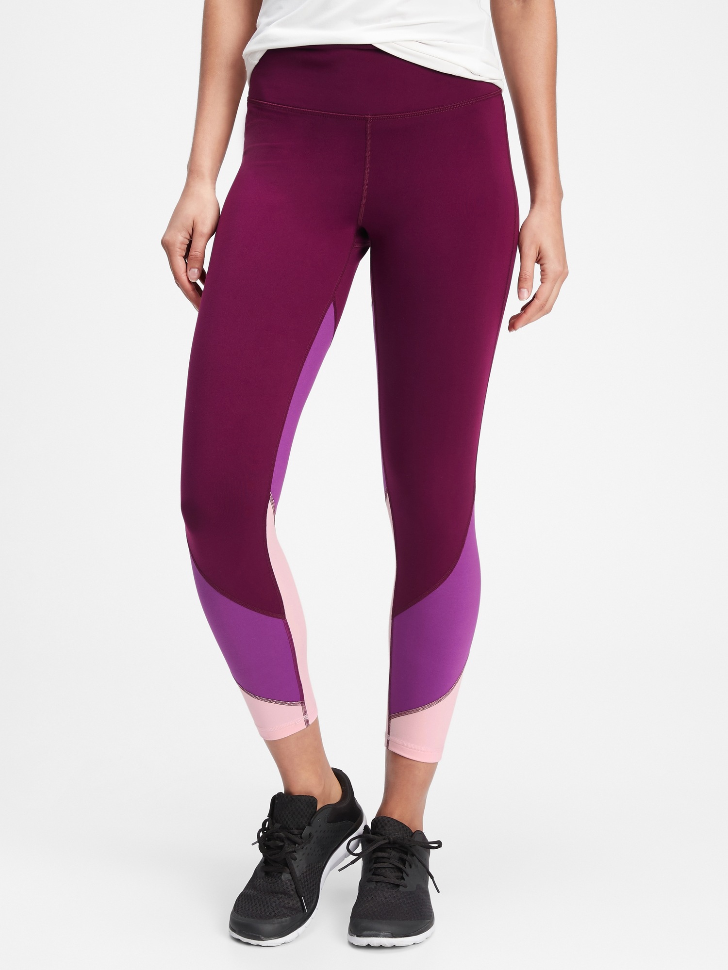 GapFit High Rise Colorblock Leggings | Gap Factory