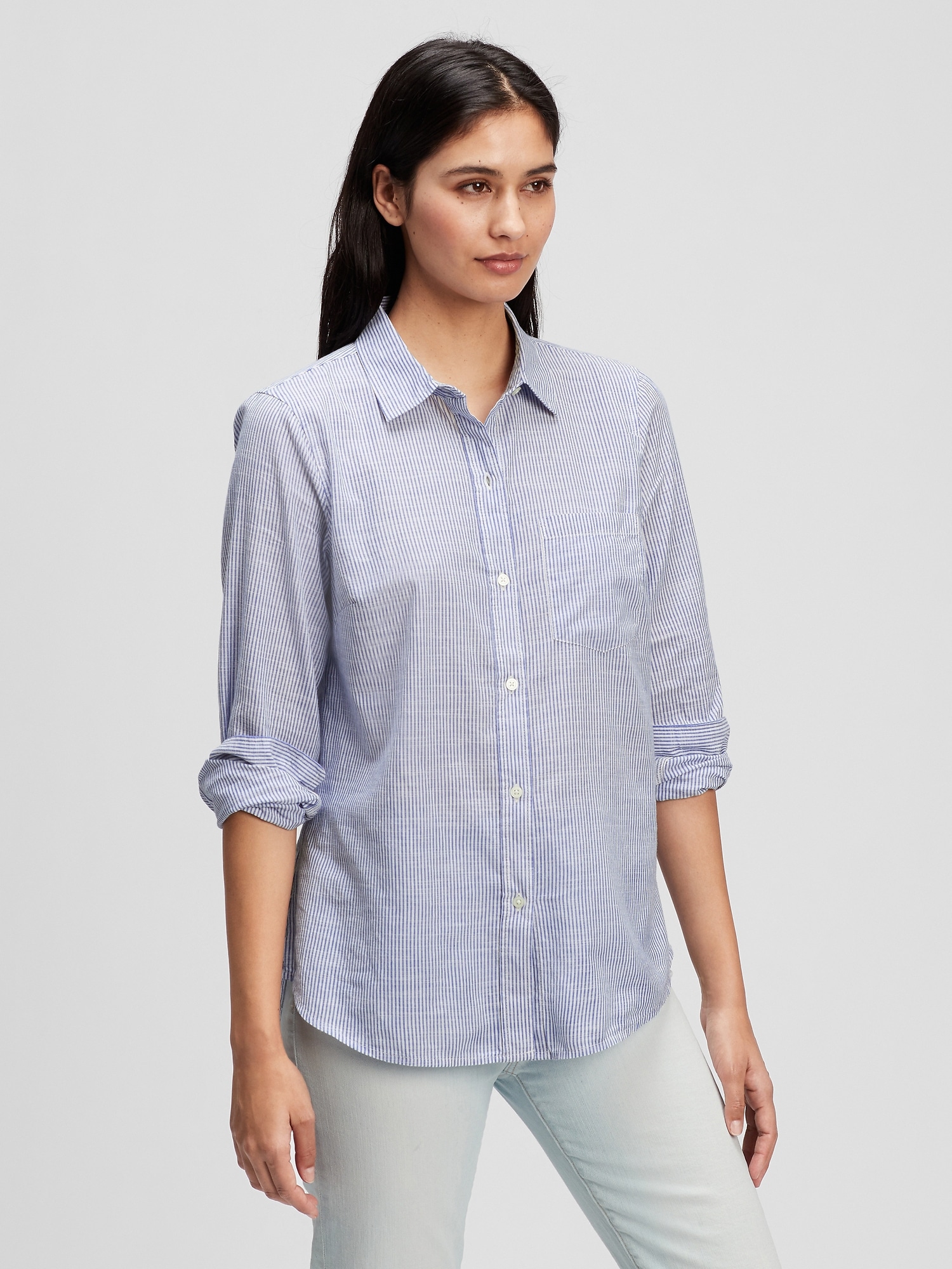Stripe Shirt Gap Factory