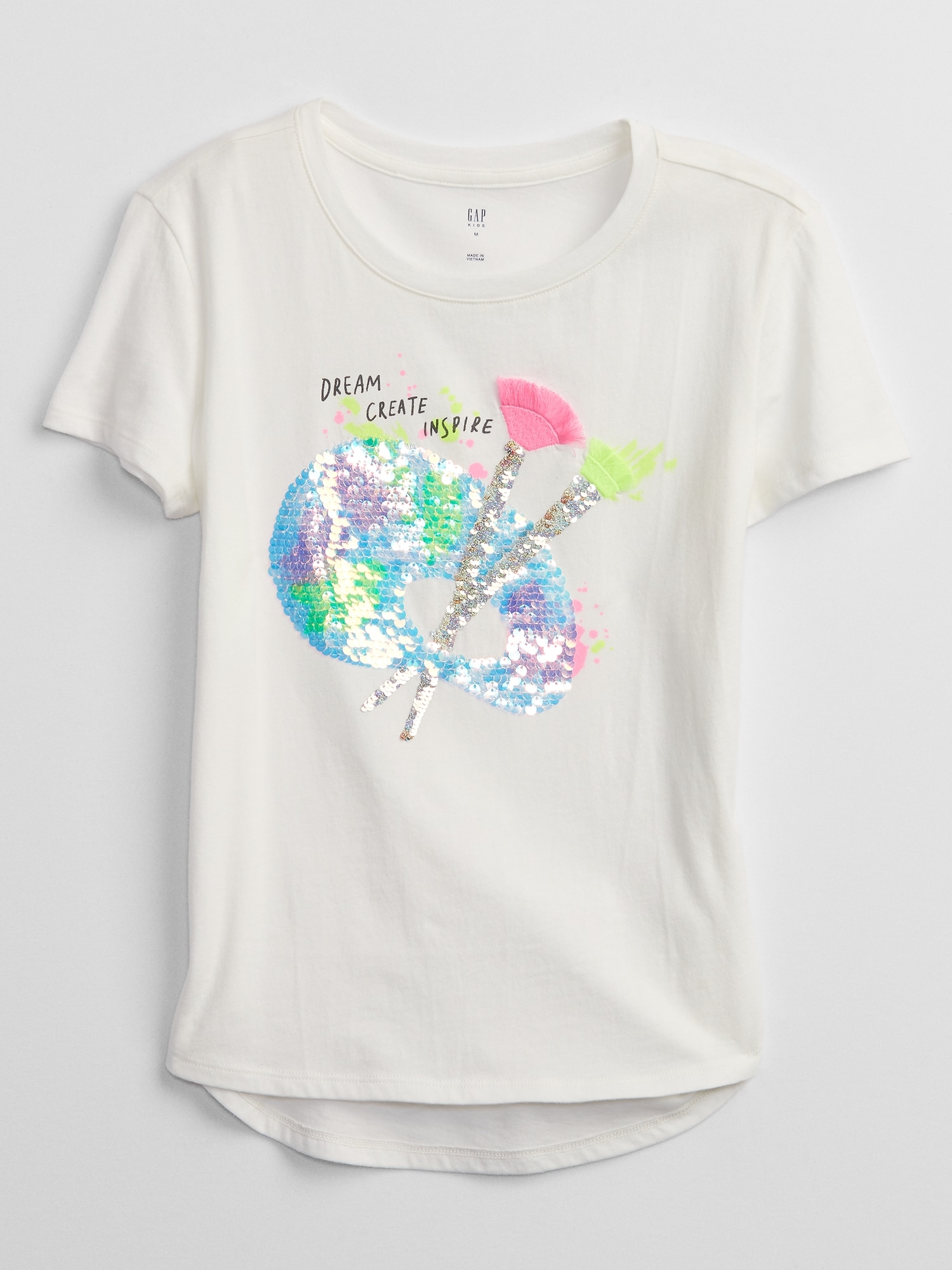 Kids Flippy Sequin Graphic T-Shirt | Gap Factory