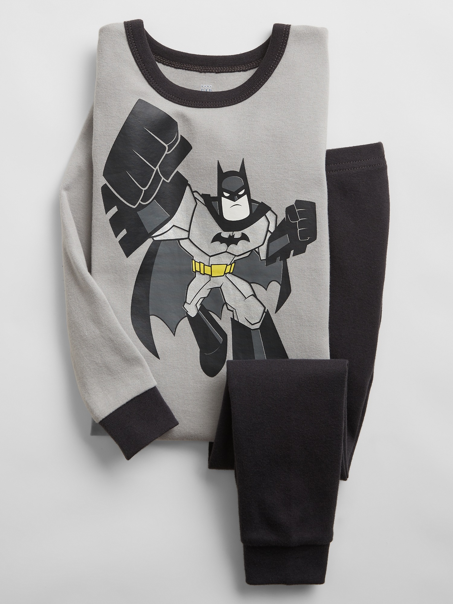 babyGap | DC™ Batman 100% Organic Cotton PJ Set | Gap Factory