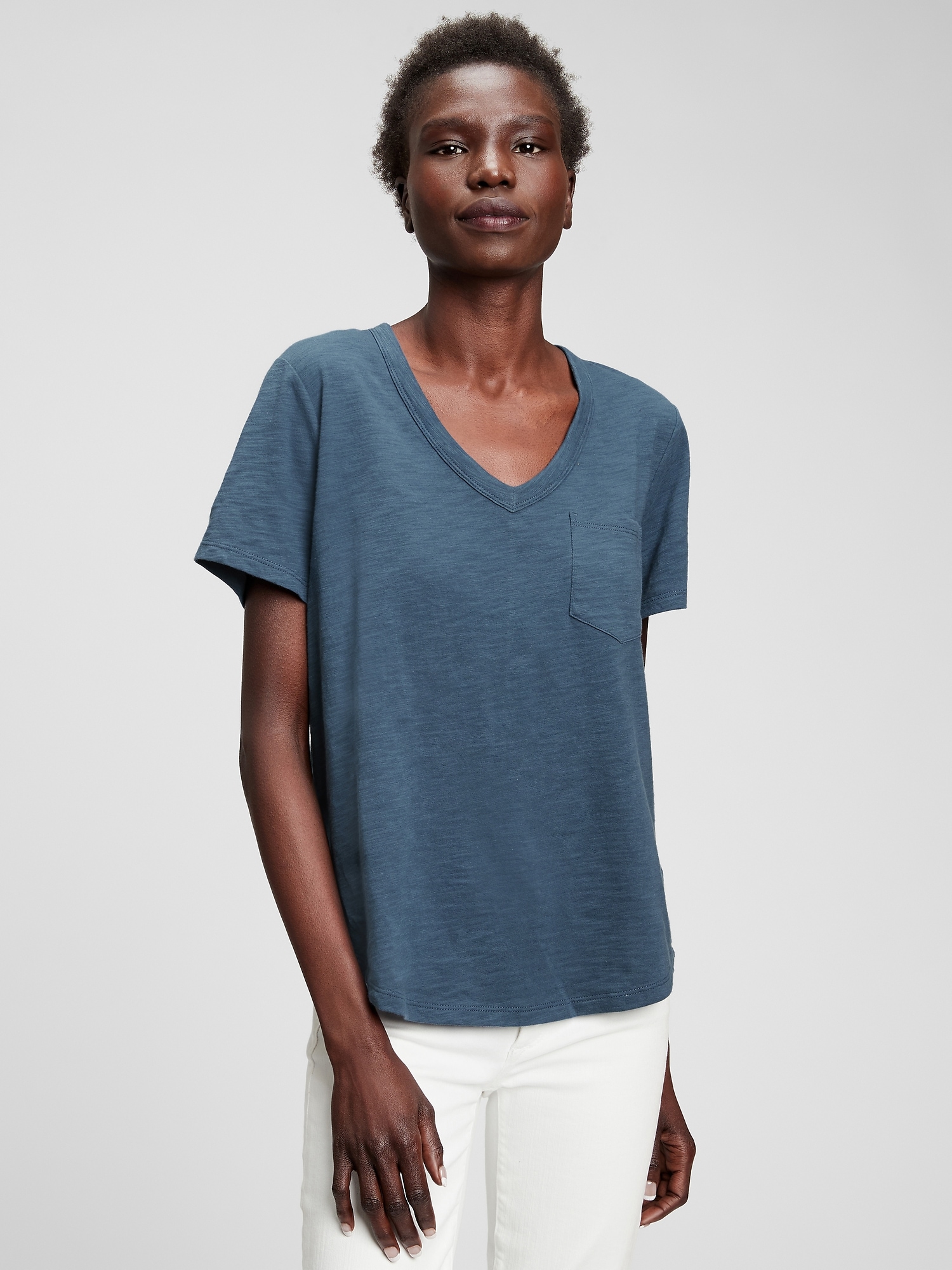 ForeverSoft V-Neck T-Shirt | Gap Factory