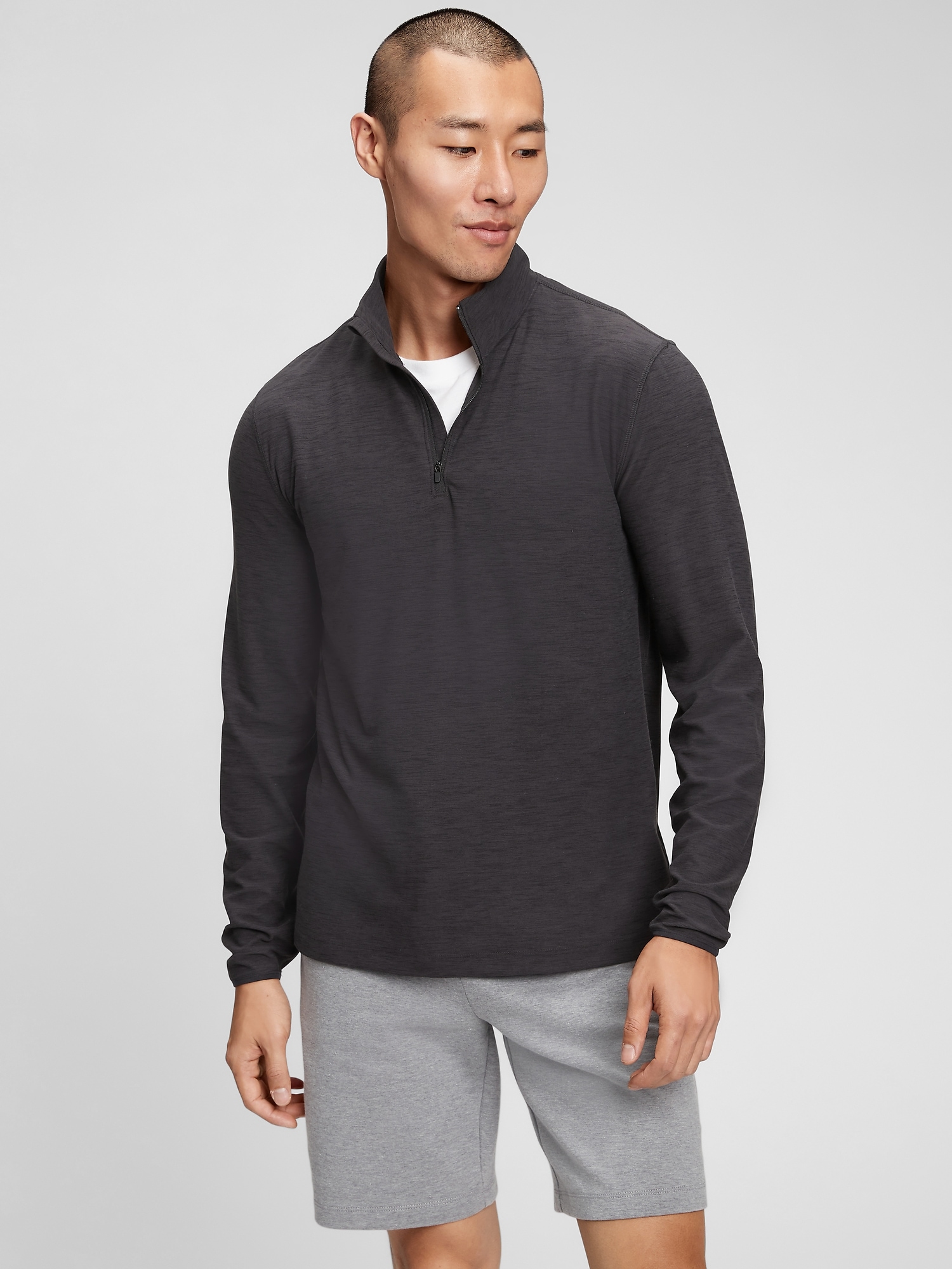 GapFit All Day Quarter-Zip T-Shirt | Gap Factory