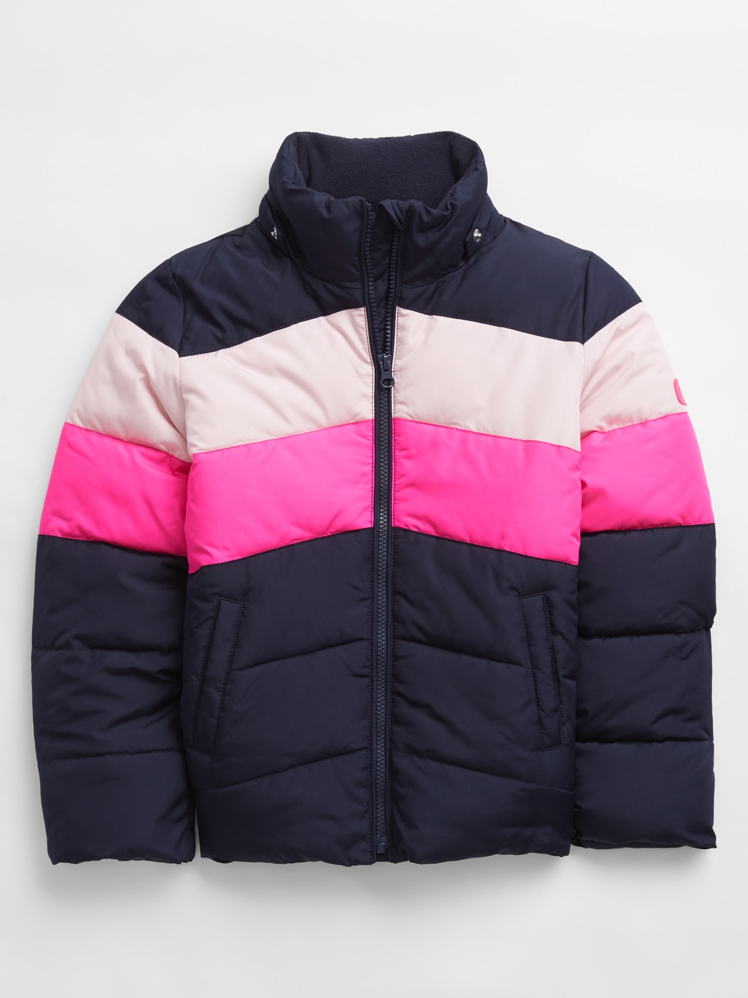 Kids ColdControl Max Colorblock Puffer Jacket | Gap Factory