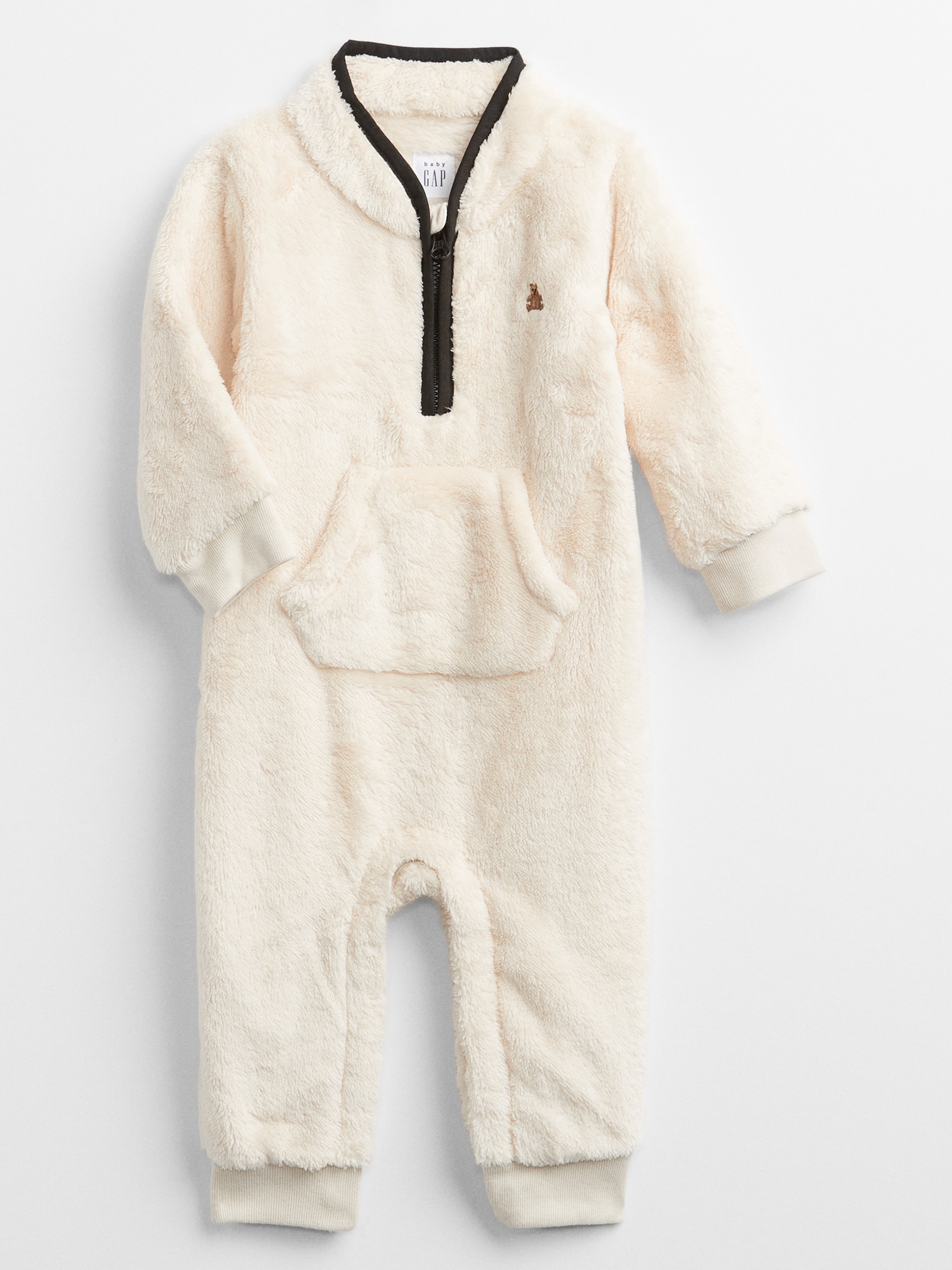 Baby Sherpa Half-Zip One-Piece | Gap Factory