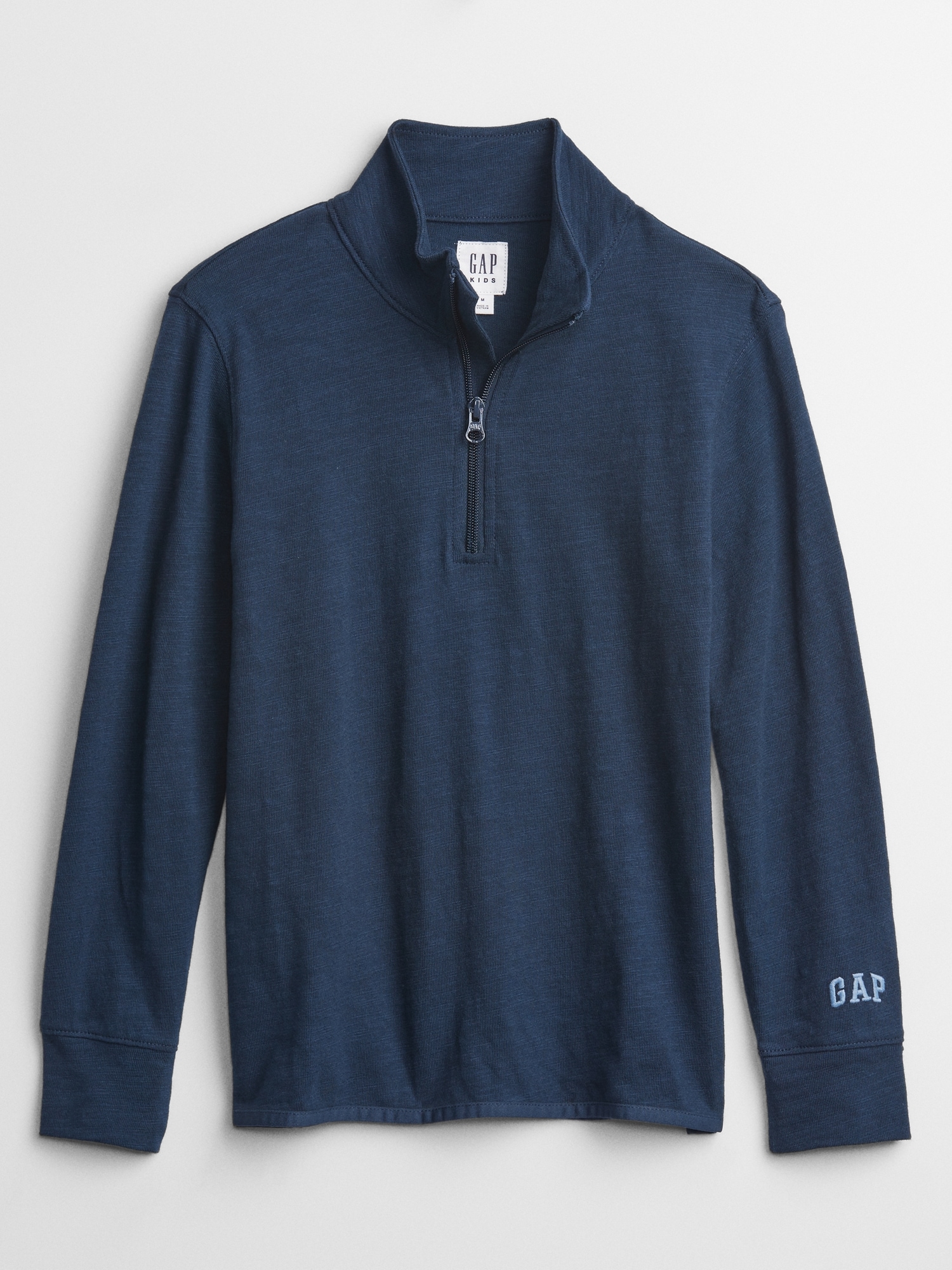 Kids Gap Logo Half-Zip Sweatshirt | Gap Factory