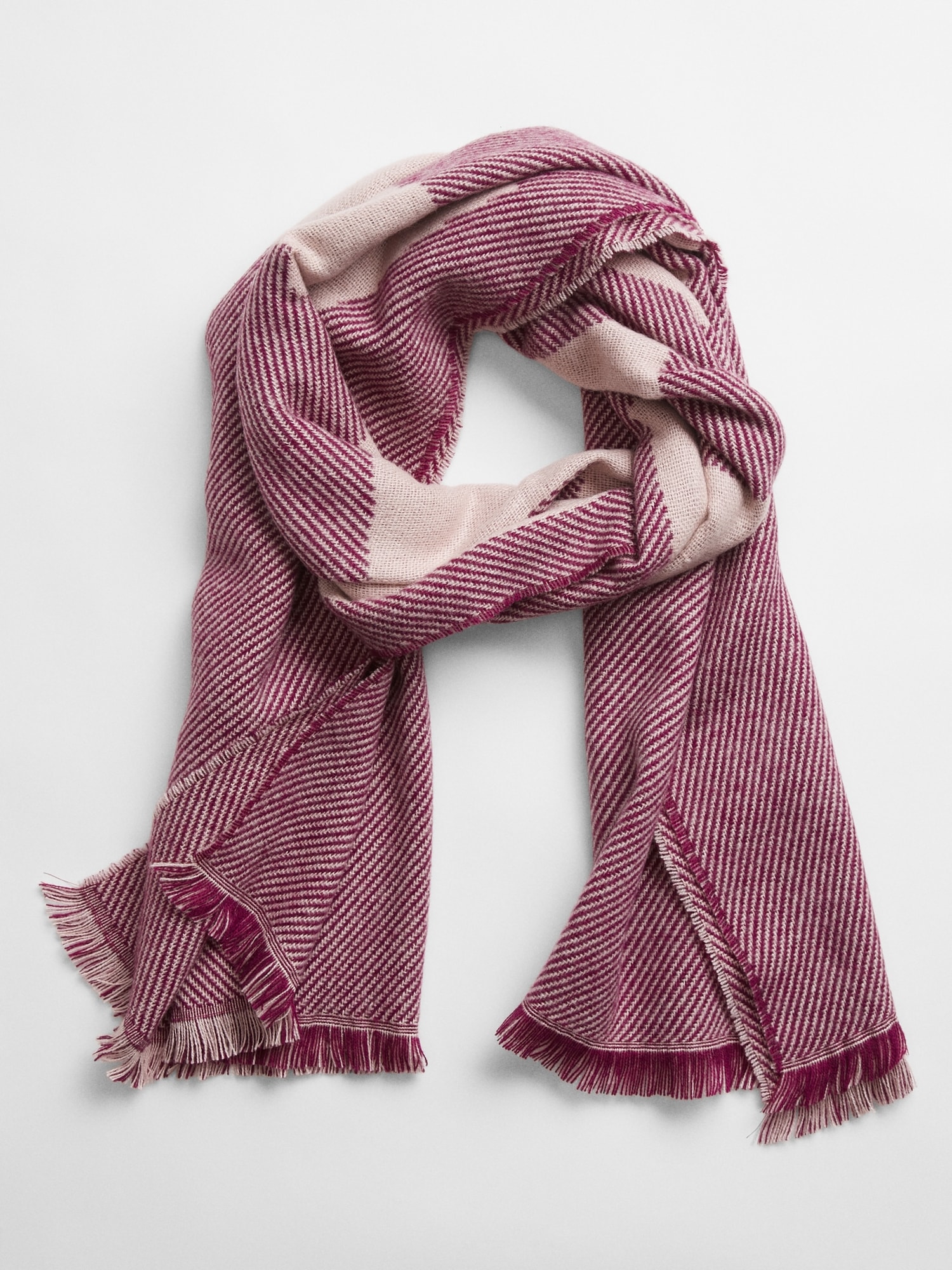 Print Fringe Scarf | Gap Factory