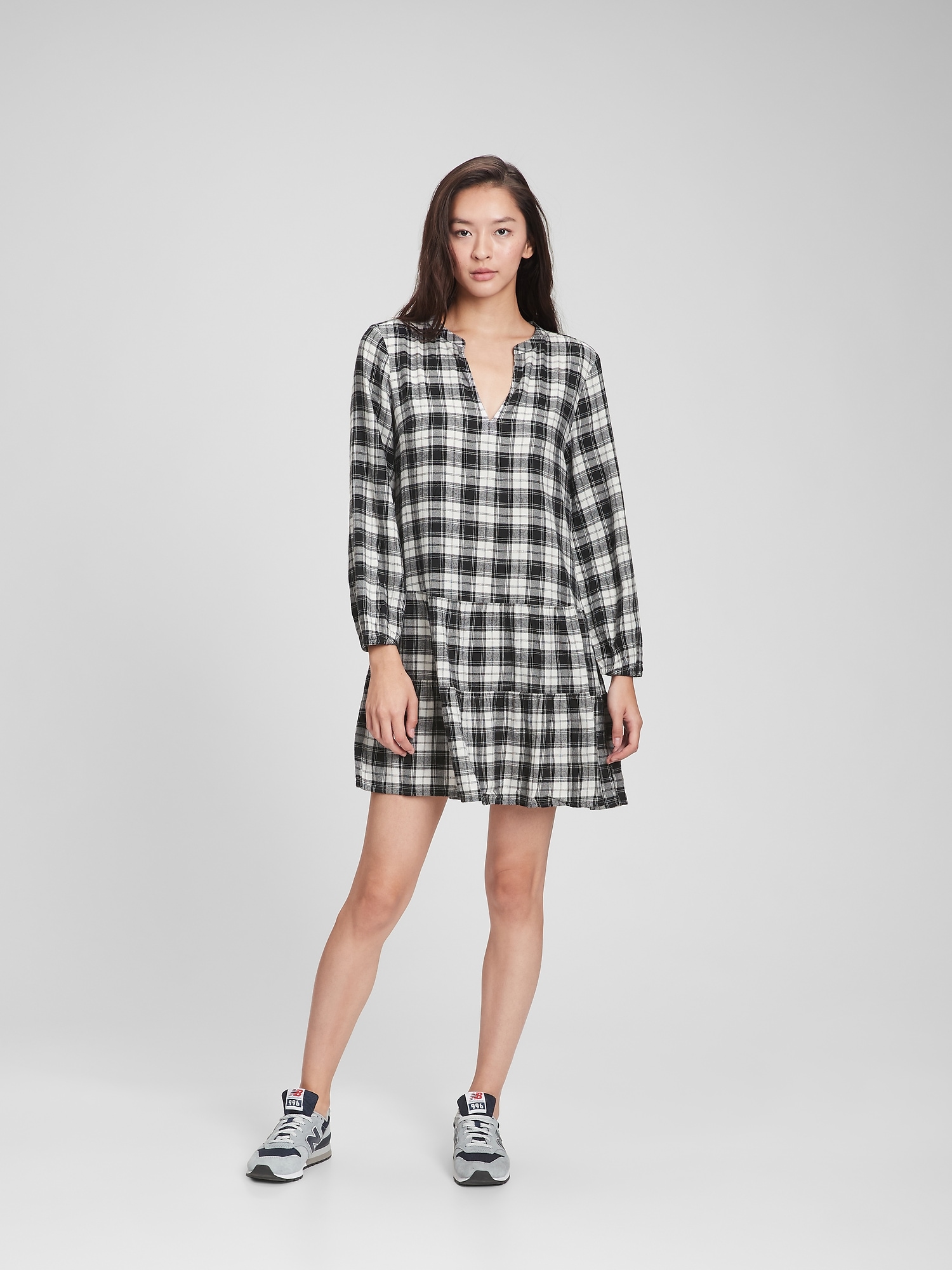V-Neck Mini Dress | Gap Factory