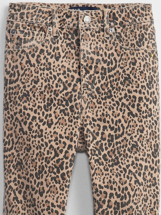 High Rise Universal Print Legging Jeans with Washwell | Gap Factory