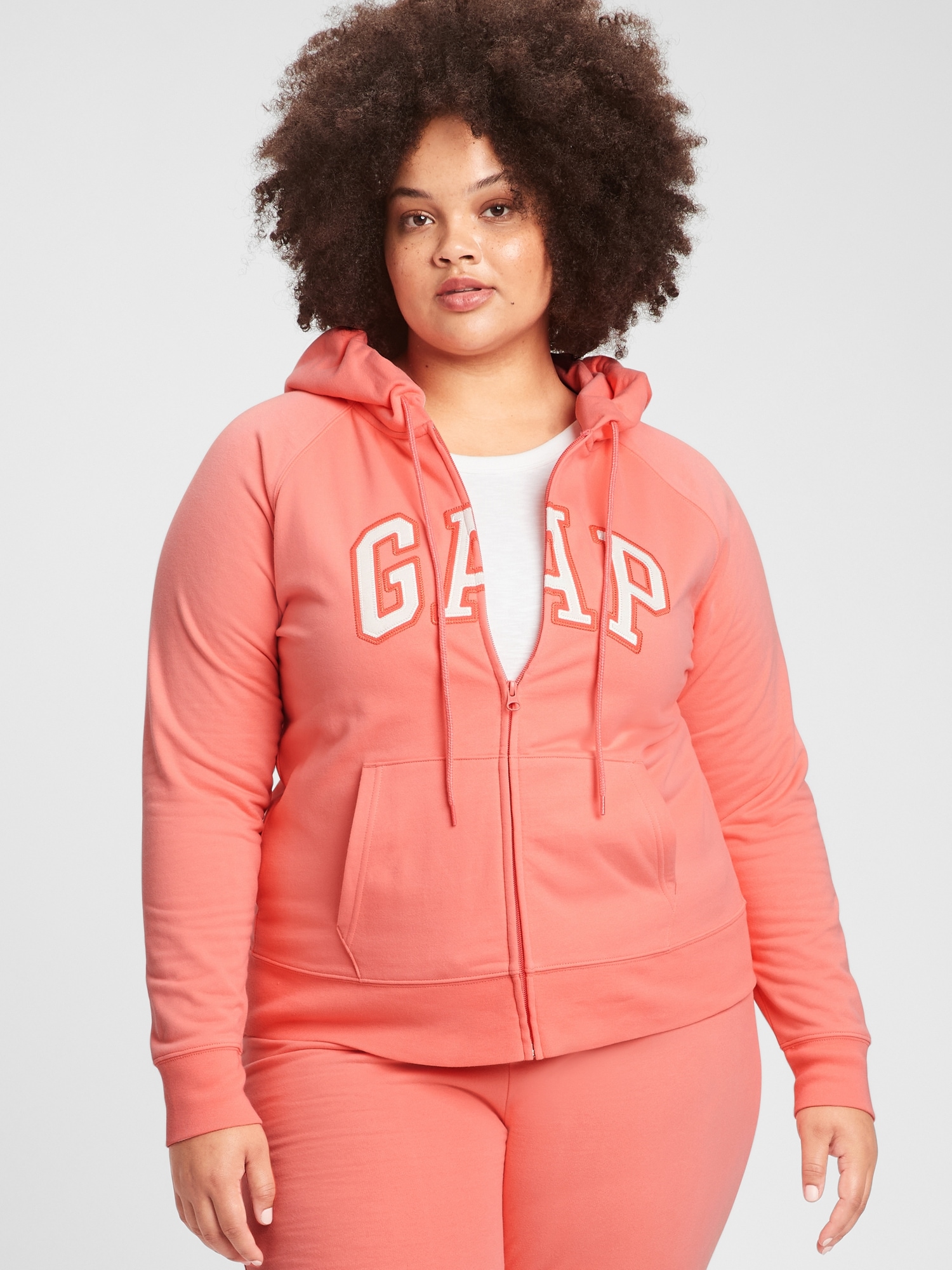 Gap Logo Zip Hoodie In Fleece | Gap Factory