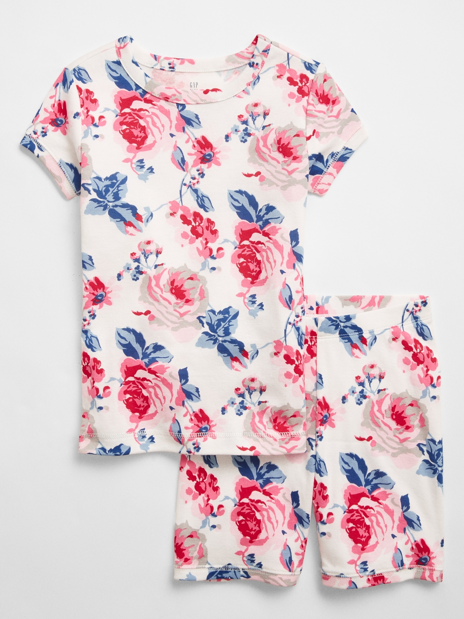 Kids 100% Organic Cotton Print PJ Set | Gap Factory