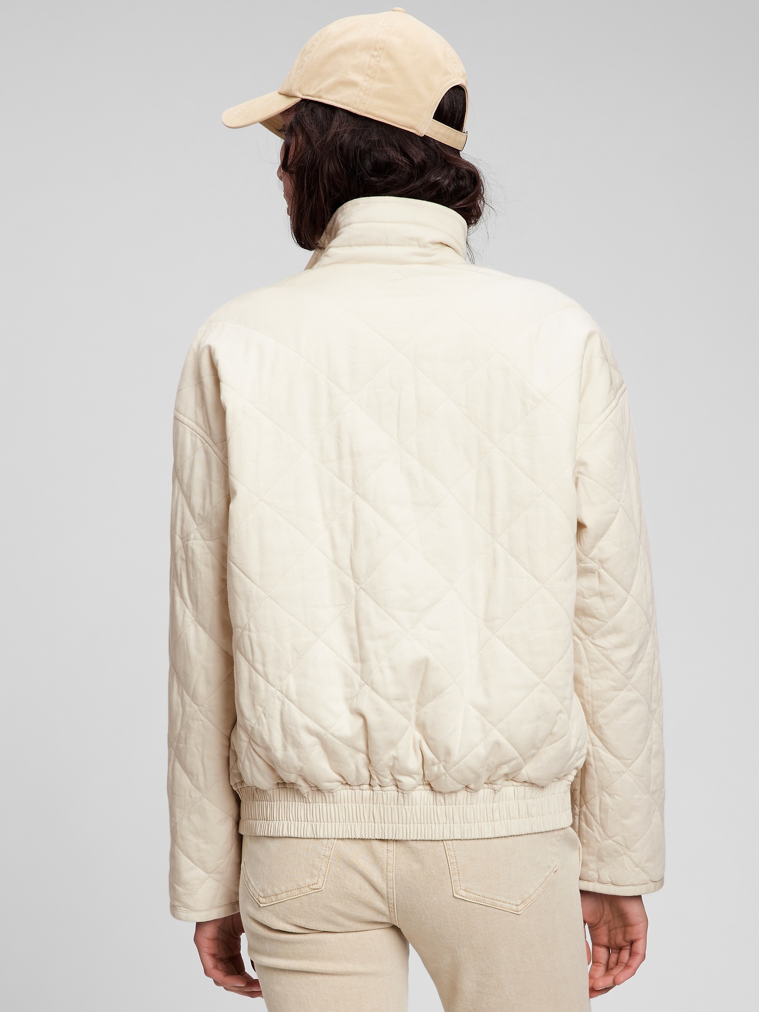Quilted Bomber Jacket | Gap Factory