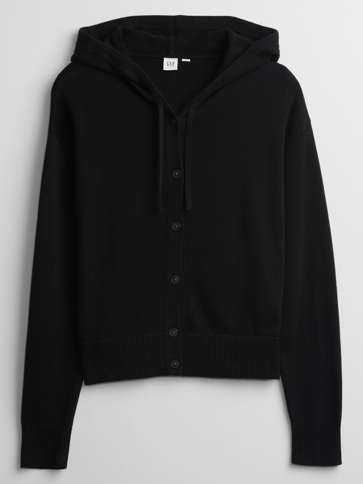 Hoodie Button-Front Cardigan | Gap Factory