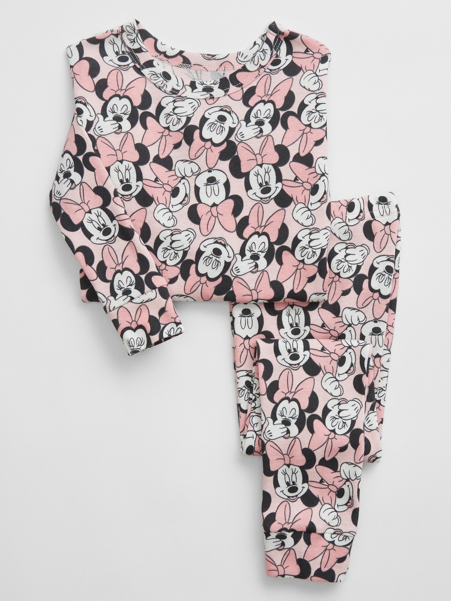 babyGap | Disney Minnie Mouse 100% Organic Cotton PJ Set | Gap Factory