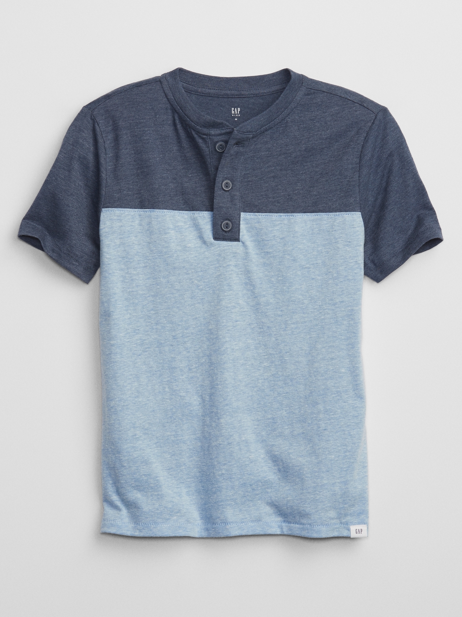 Kids Colorblock Henley T-Shirt | Gap Factory