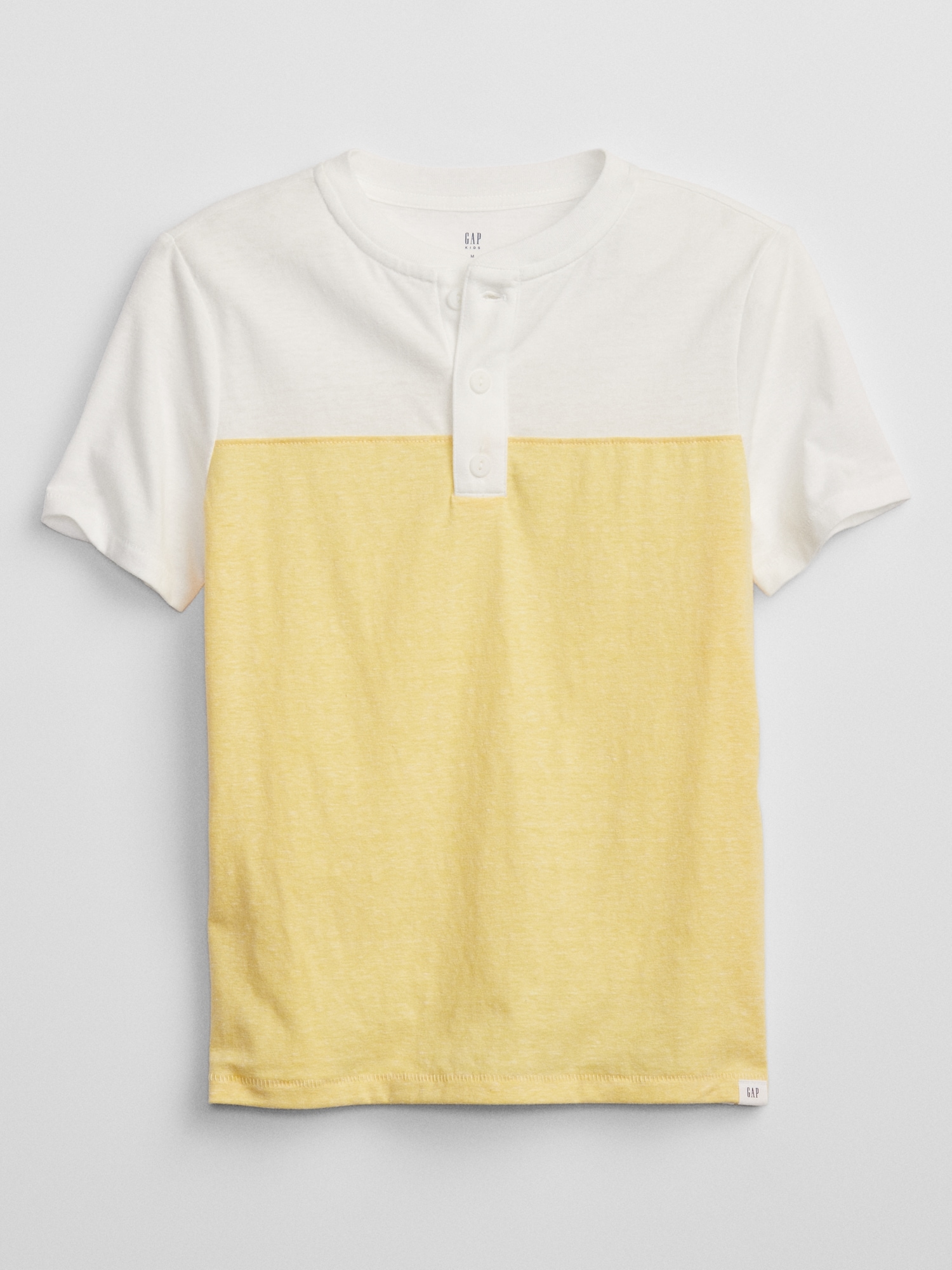 Kids Colorblock Henley T-Shirt | Gap Factory