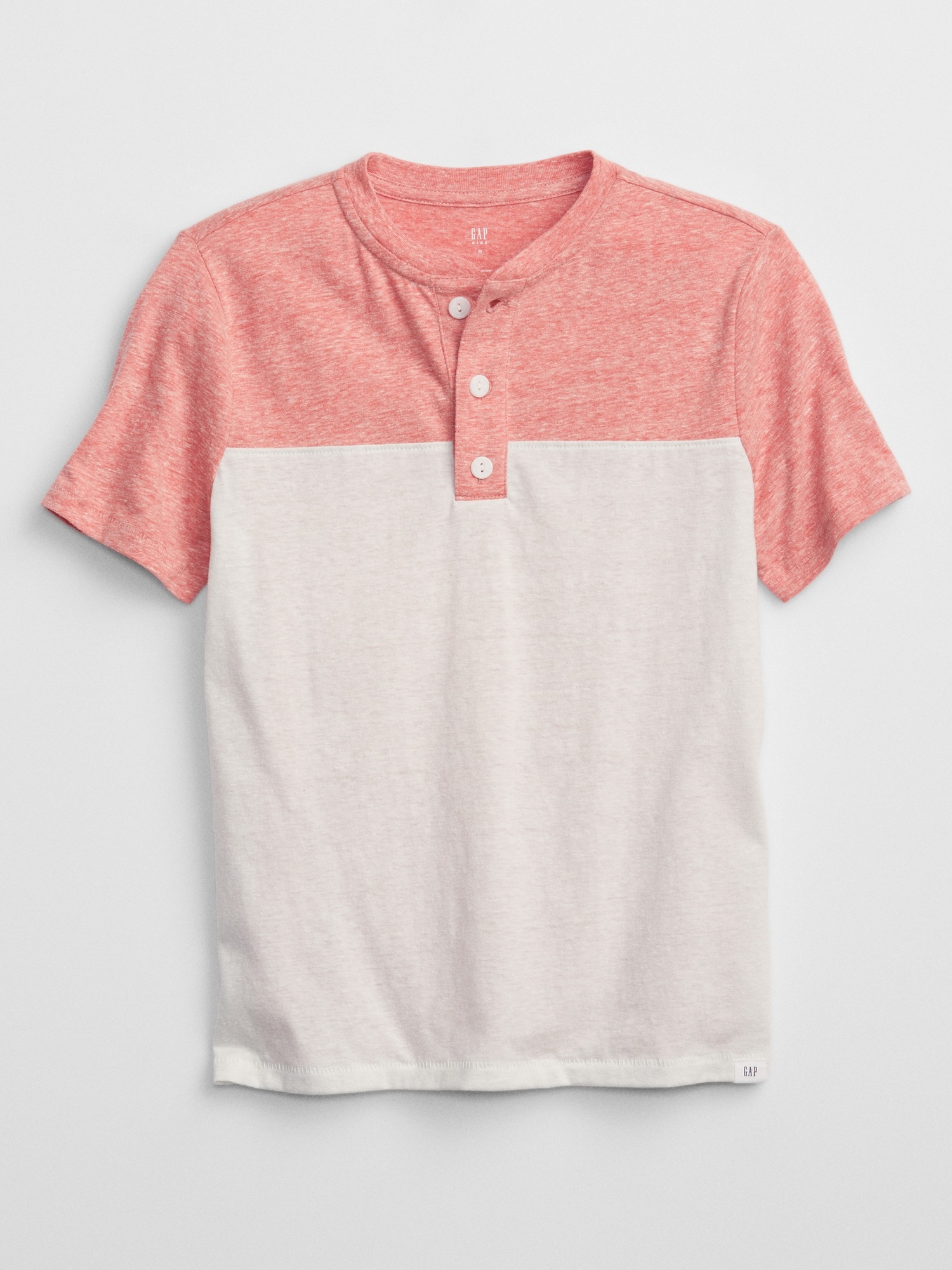 Kids Colorblock Henley T-Shirt | Gap Factory