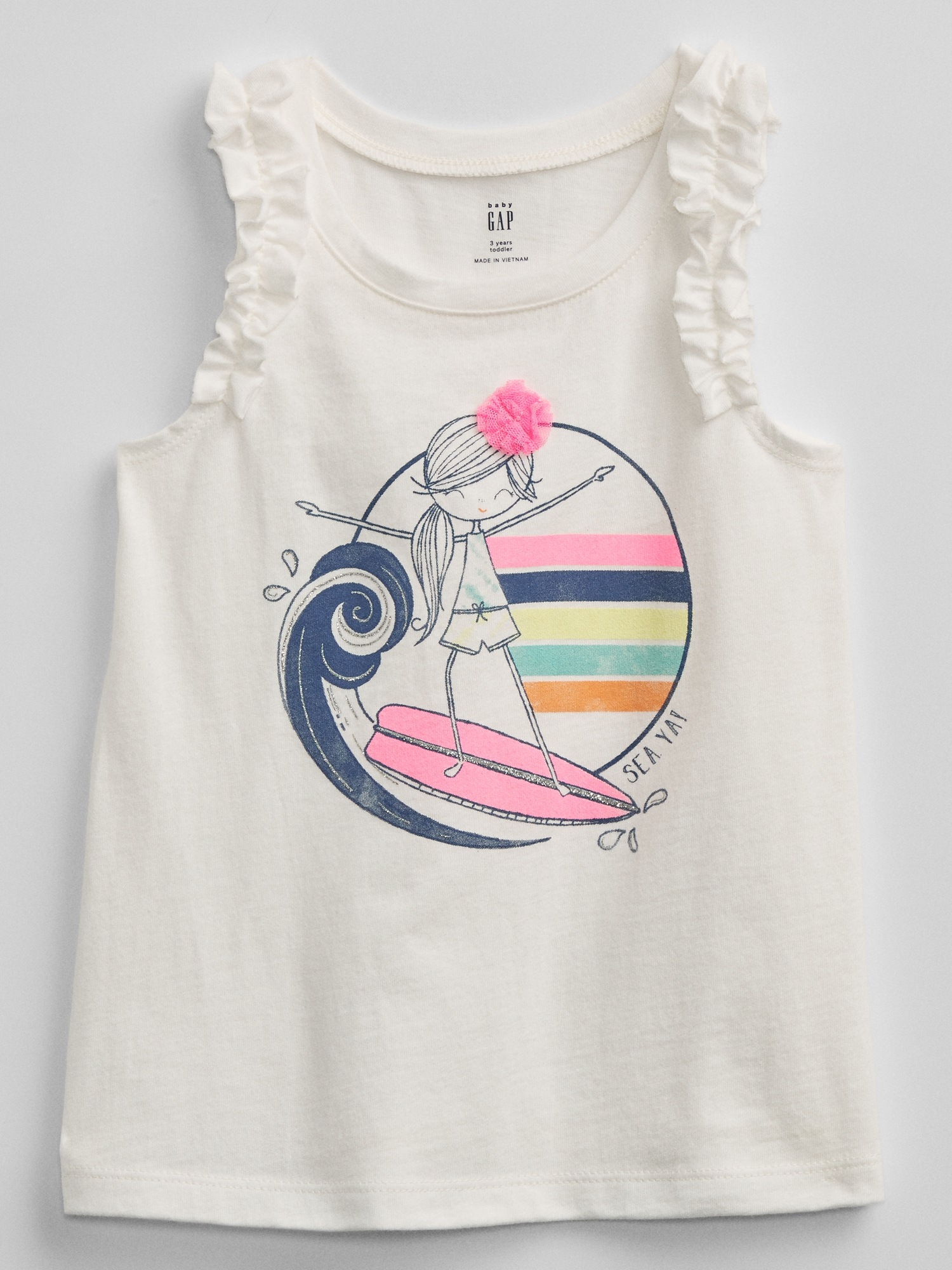 Toddler Interactive Graphic Tank Top | Gap Factory