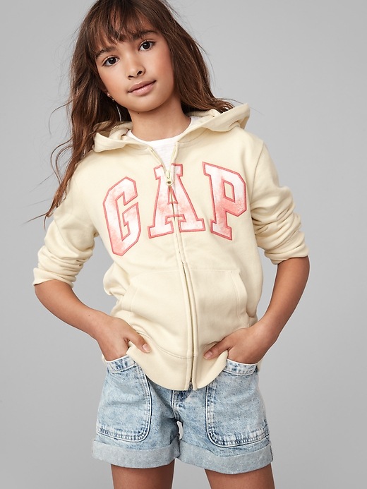 Kids Gap Logo Zip Hoodie | Gap Factory