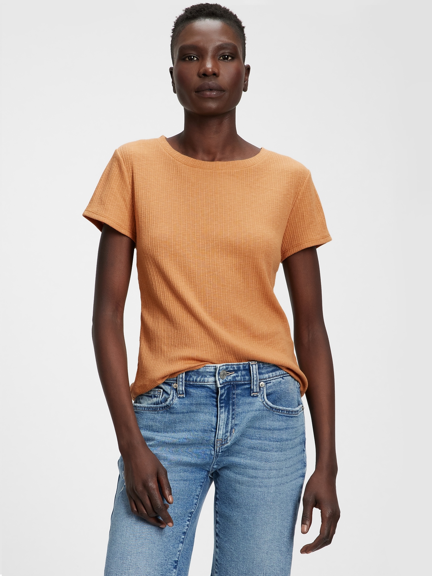 Ribbed T-Shirt | Gap Factory