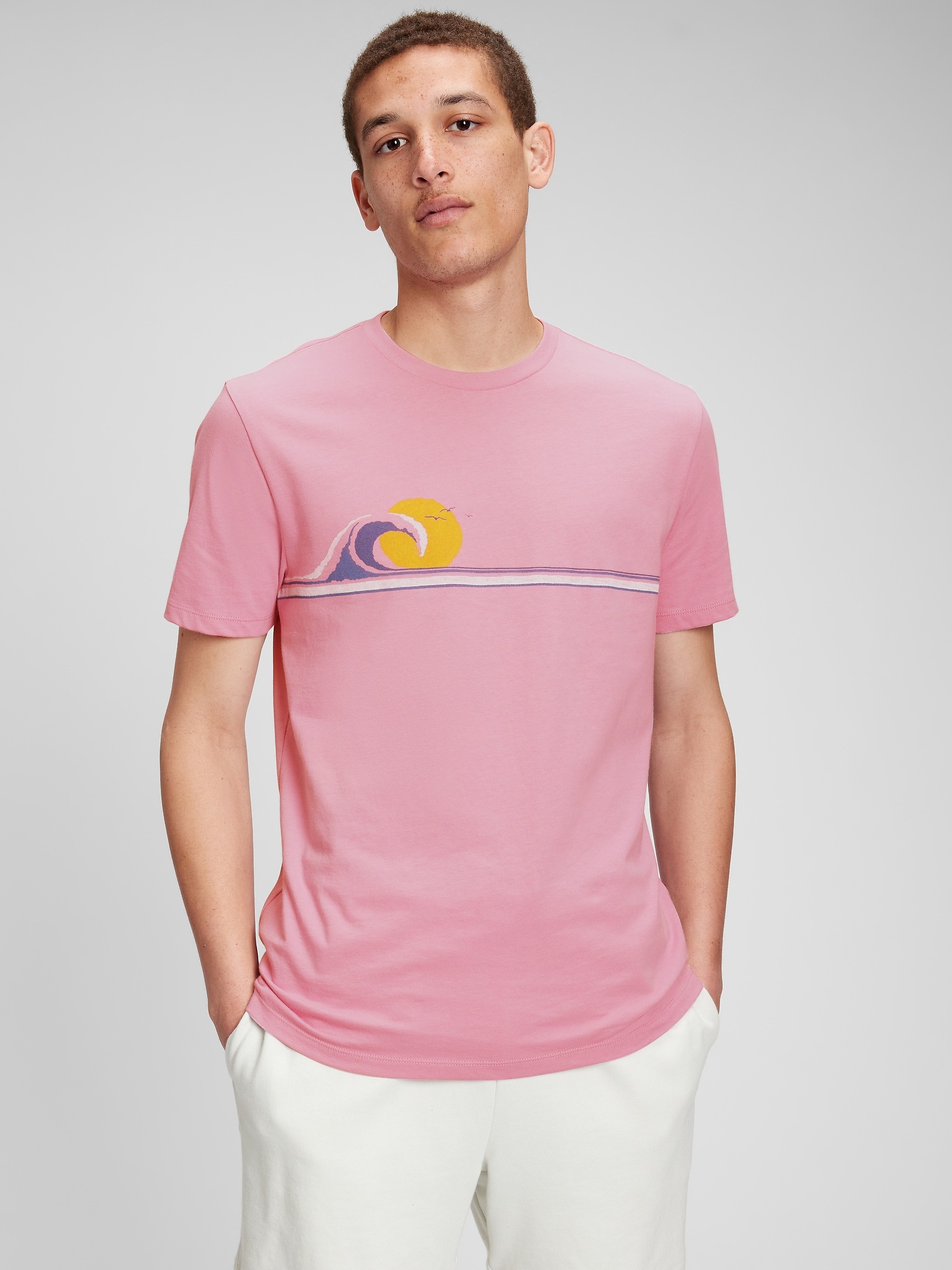 Wave Graphic T-Shirt | Gap Factory