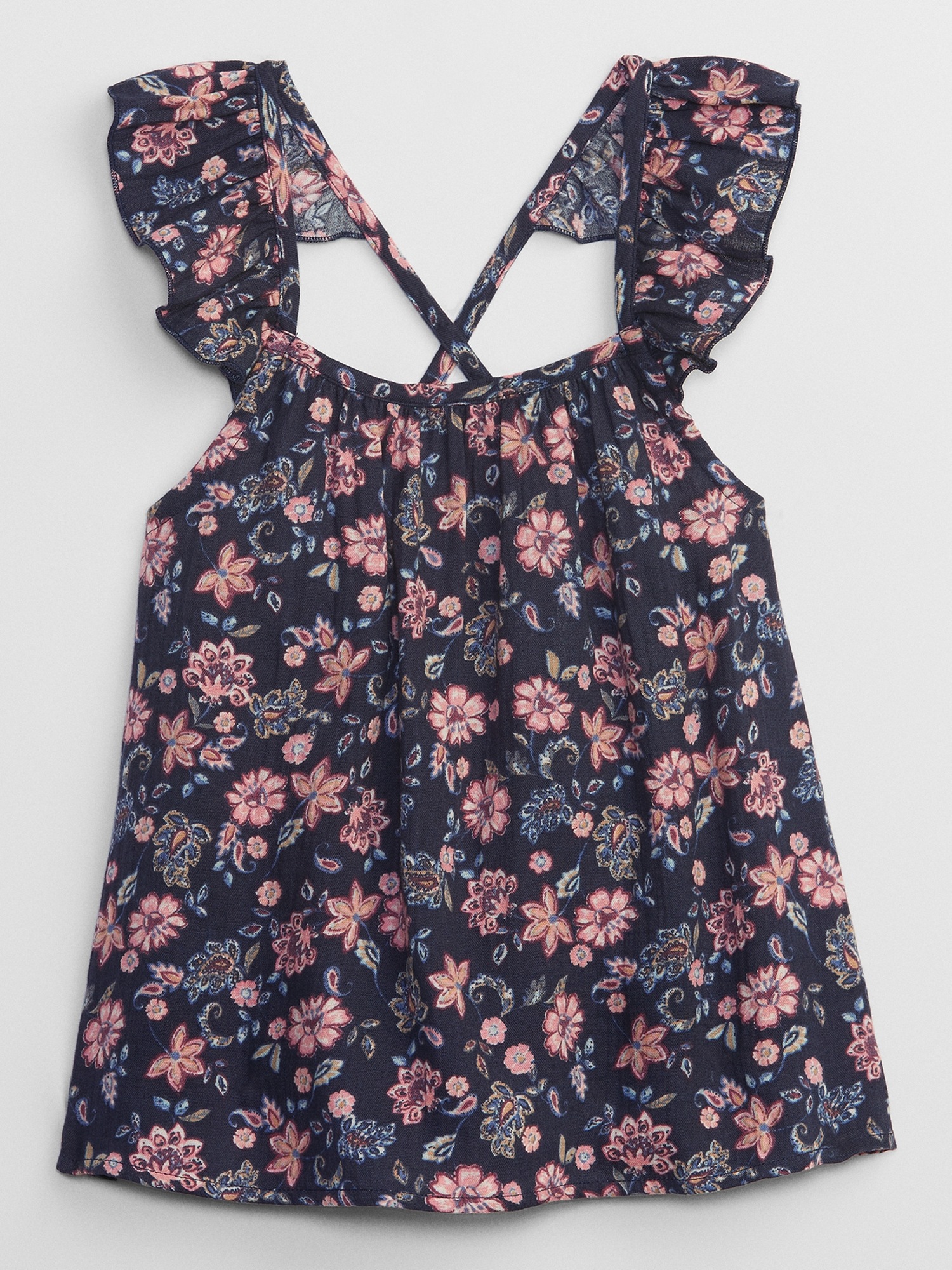 Gauze Flutter Tank Top | Gap Factory