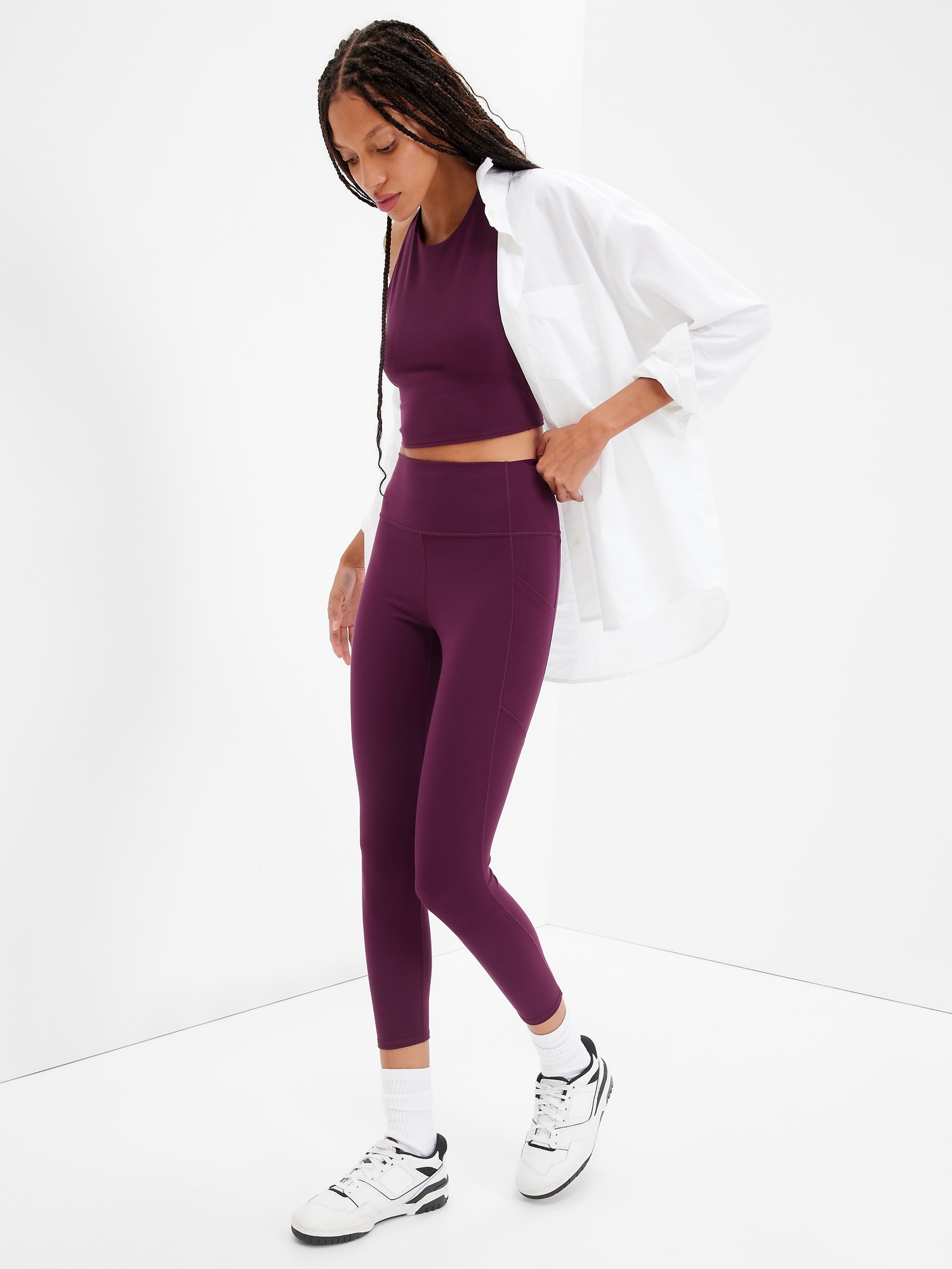 GapFit PowerMove High Rise Leggings | Gap Factory