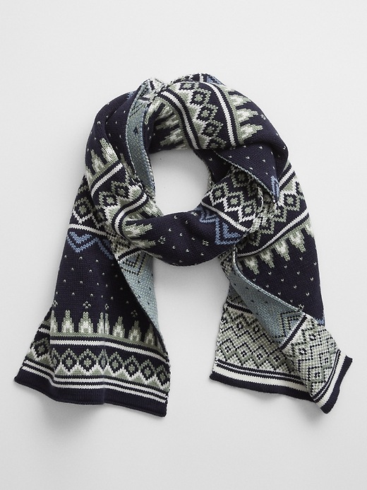 Fair Isle Scarf | Gap Factory