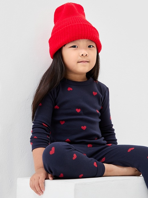 babyGap 100% Organic Cotton Valentine PJ Set | Gap Factory
