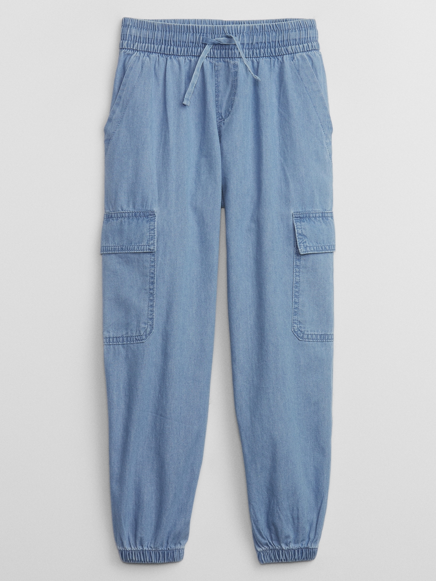 Kids TENCEL Lyocell Cargo Joggers | Gap Factory