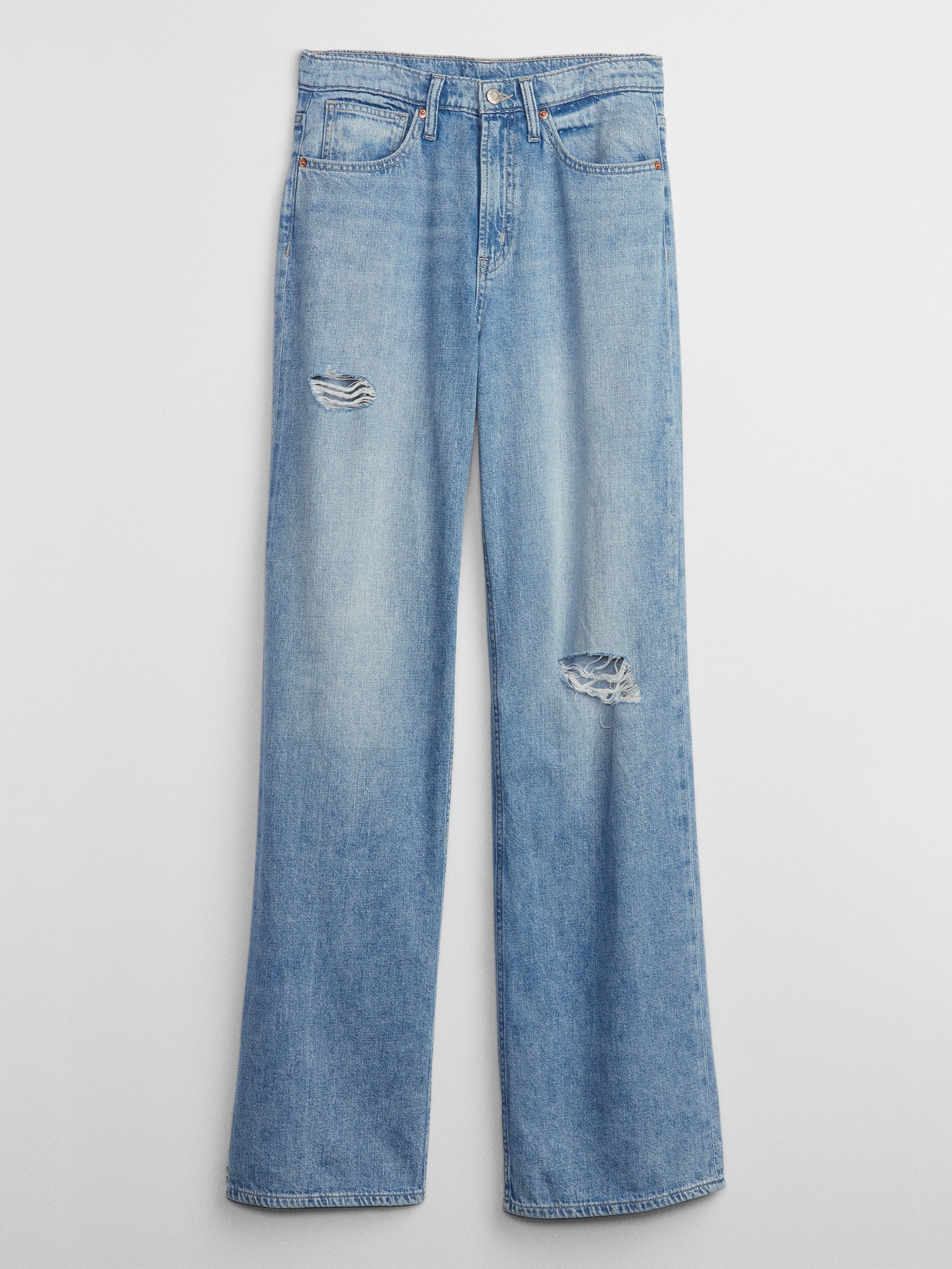 High Rise Wide-Leg Jeans | Gap Factory